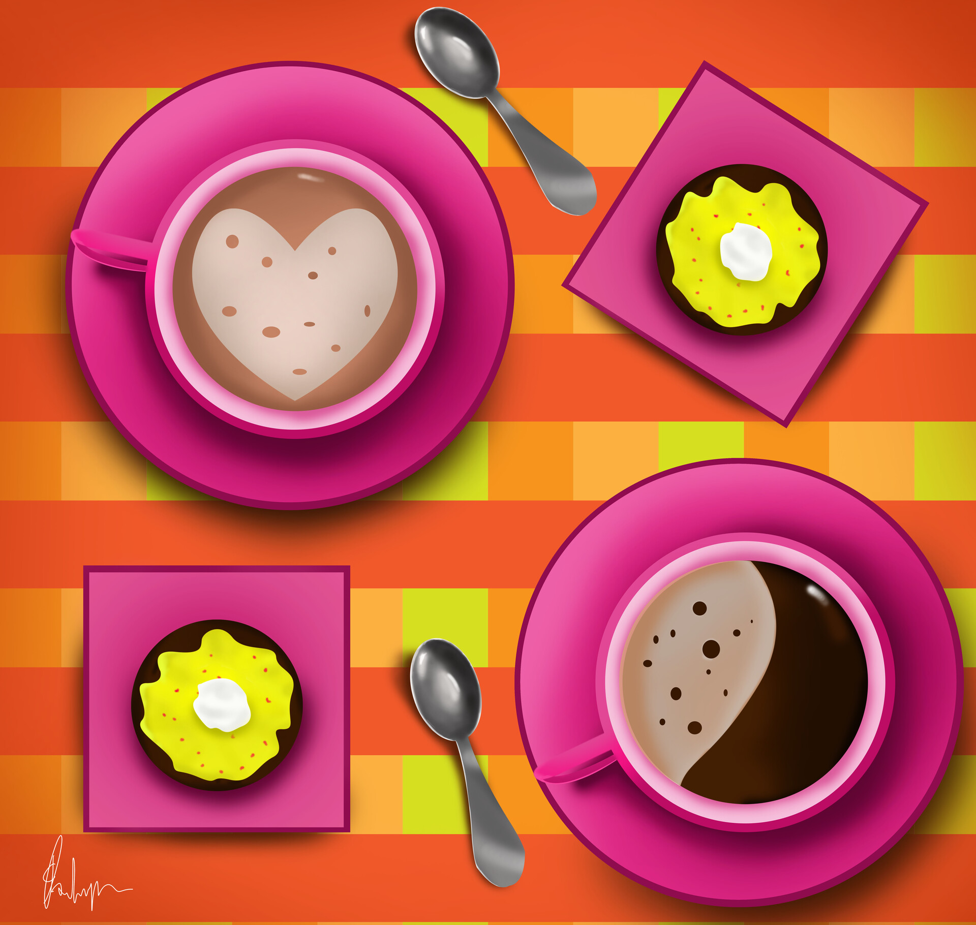 ArtStation - Coffee for two please!