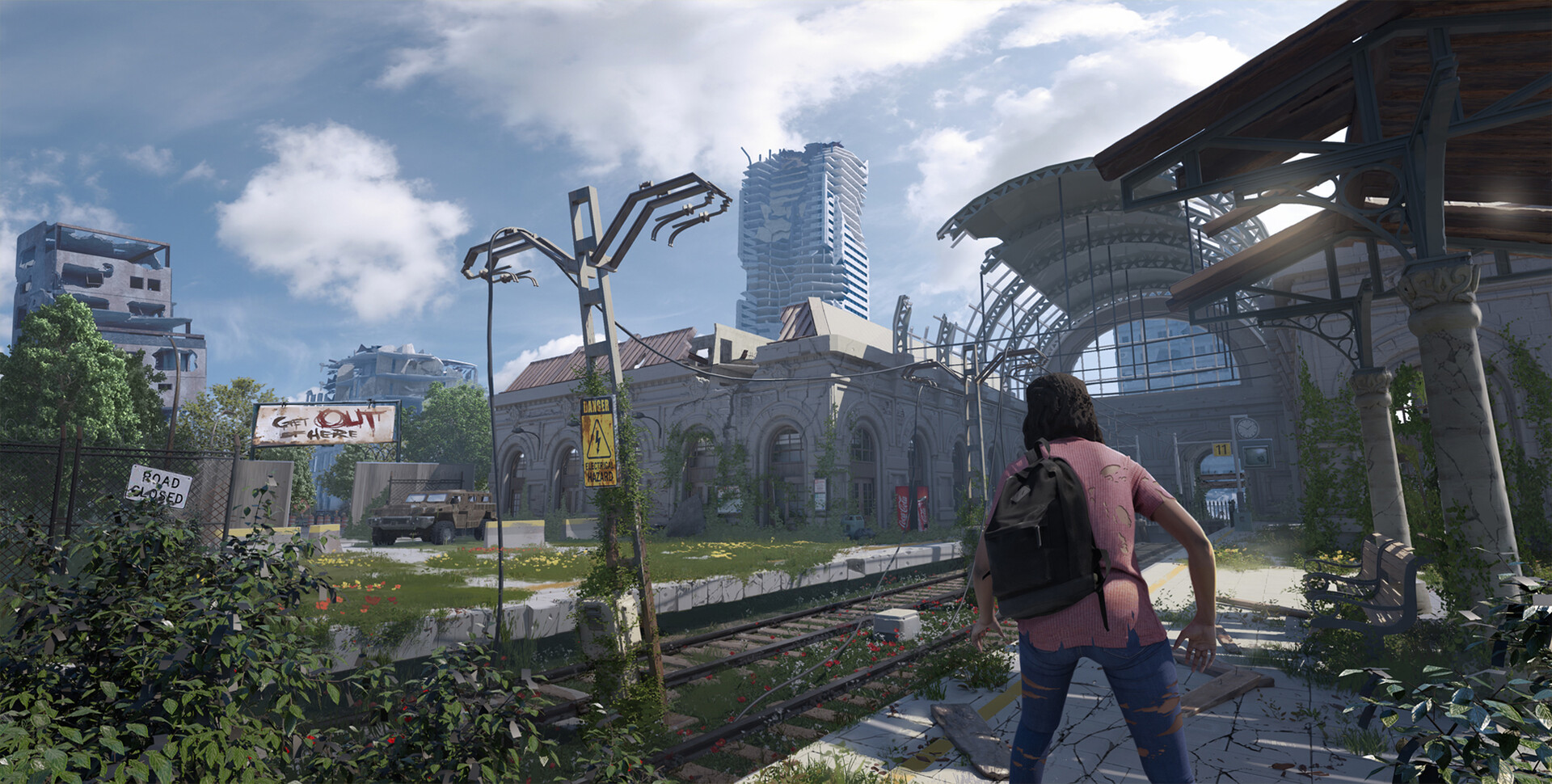 ArtStation - Train station