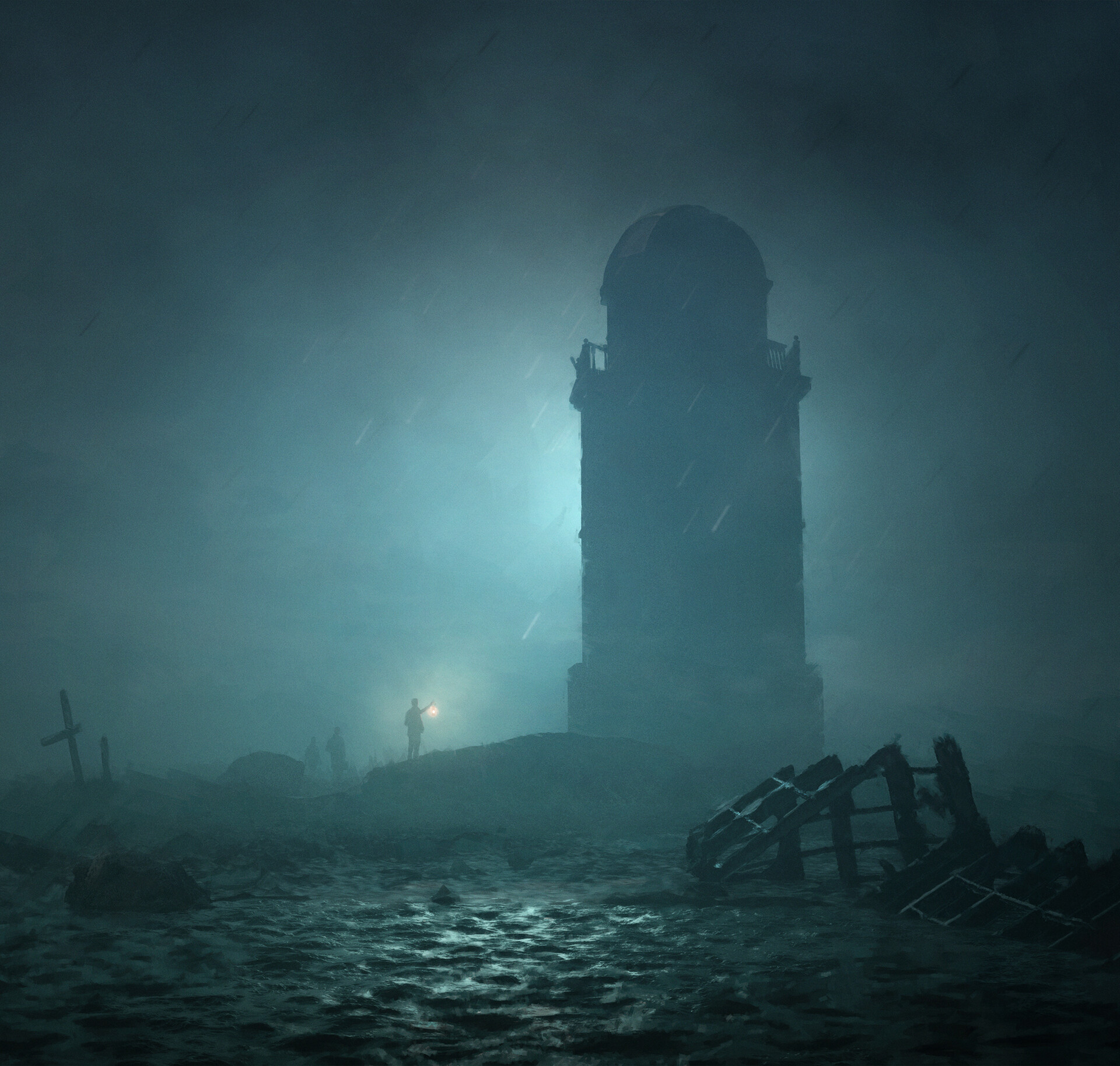 ArtStation - The Old Observatory