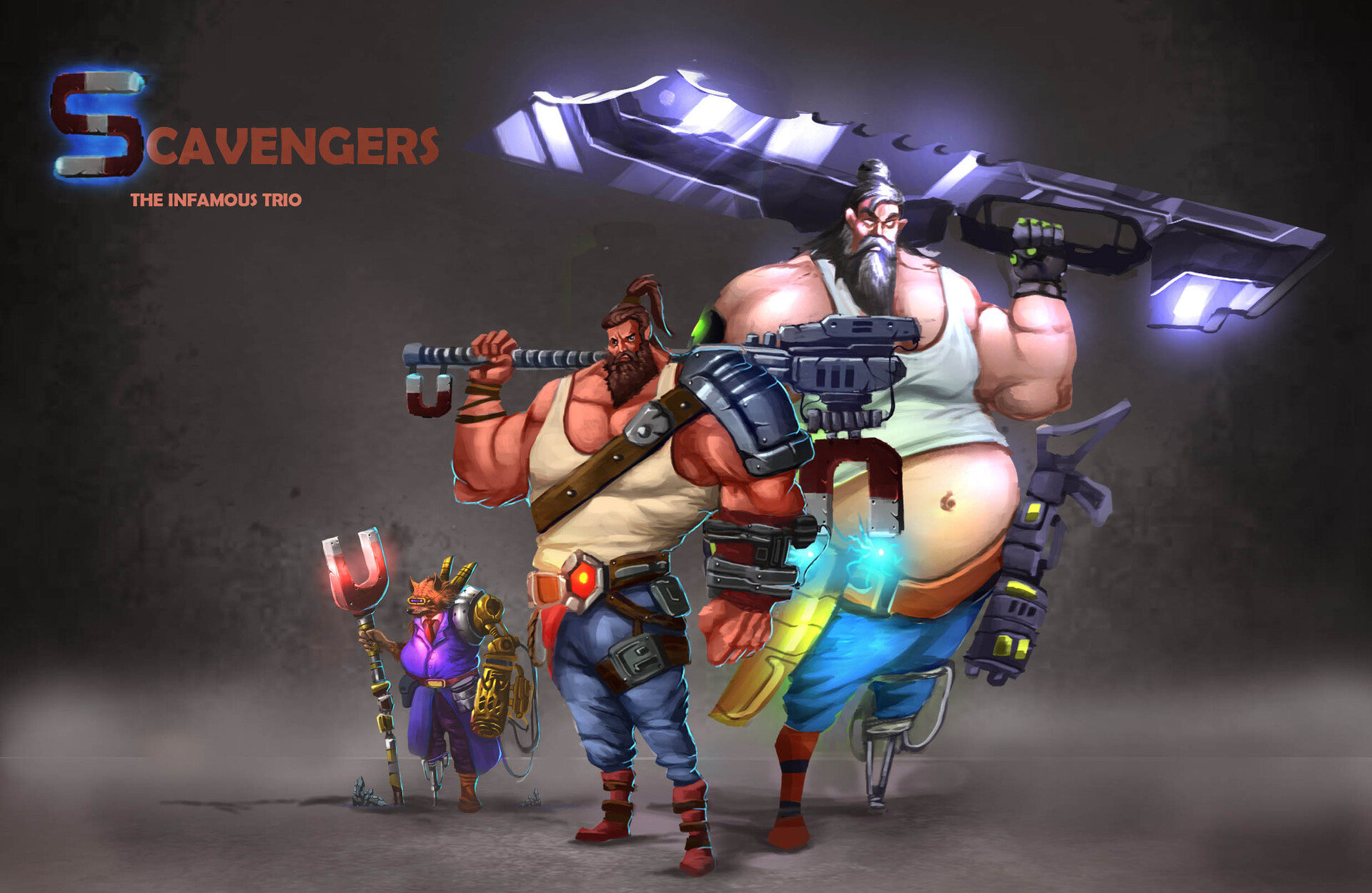 ArtStation - Meet the Scavengers