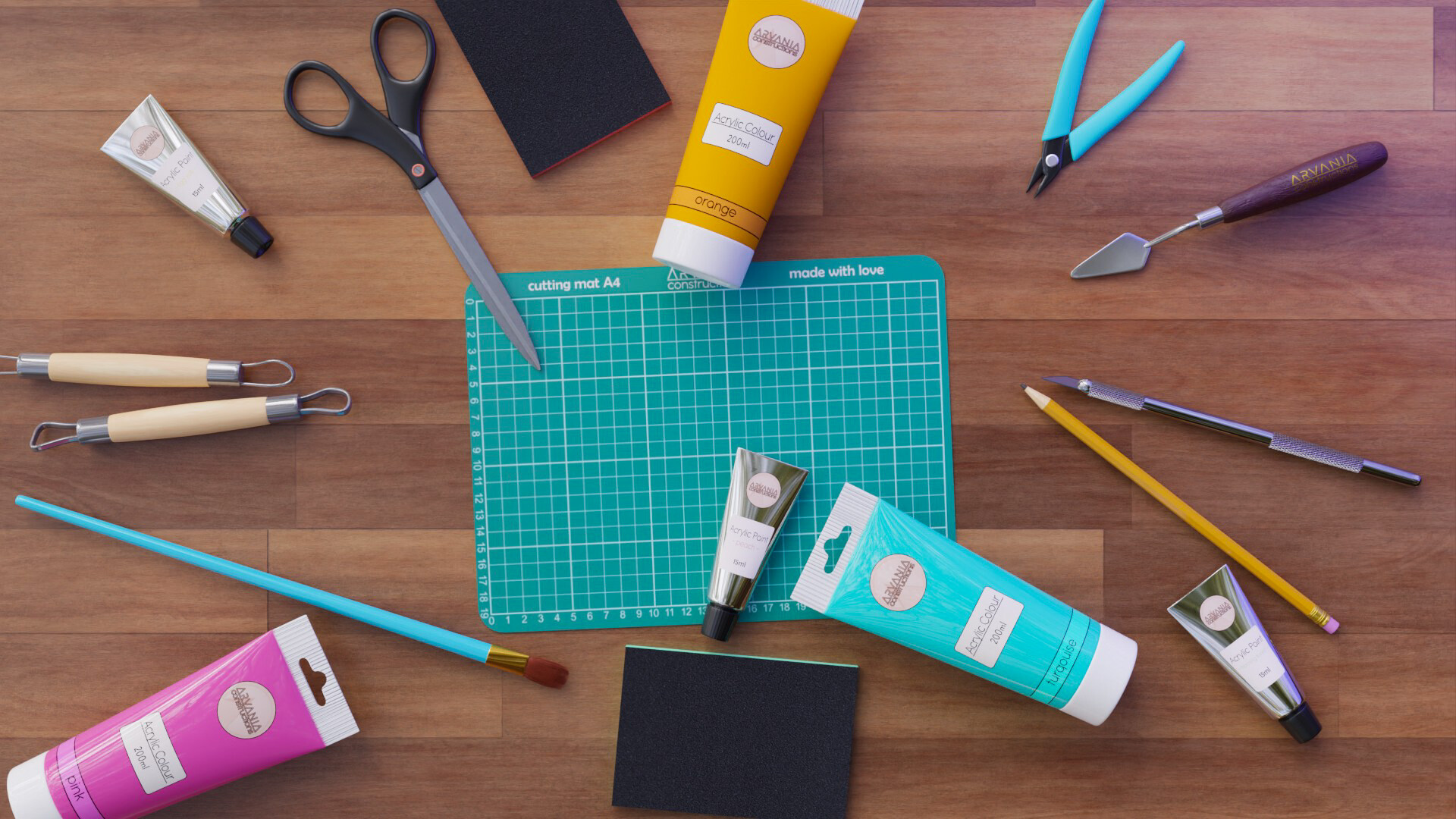 ArtStation - Art & Craft tools (YouTube intro)