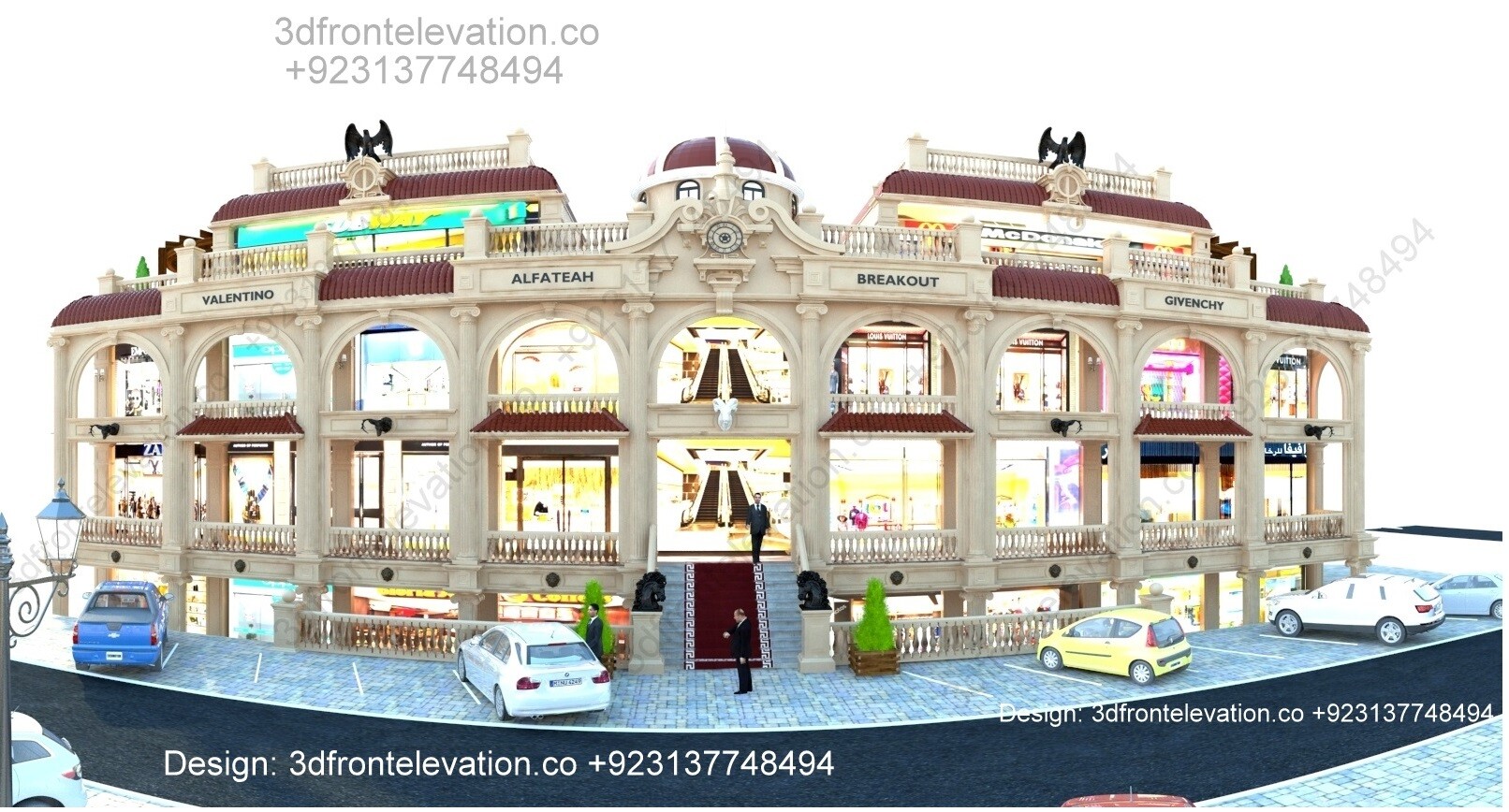 Architect for Design 3dfrontelevation.co - 6+ Commercial Building ...
