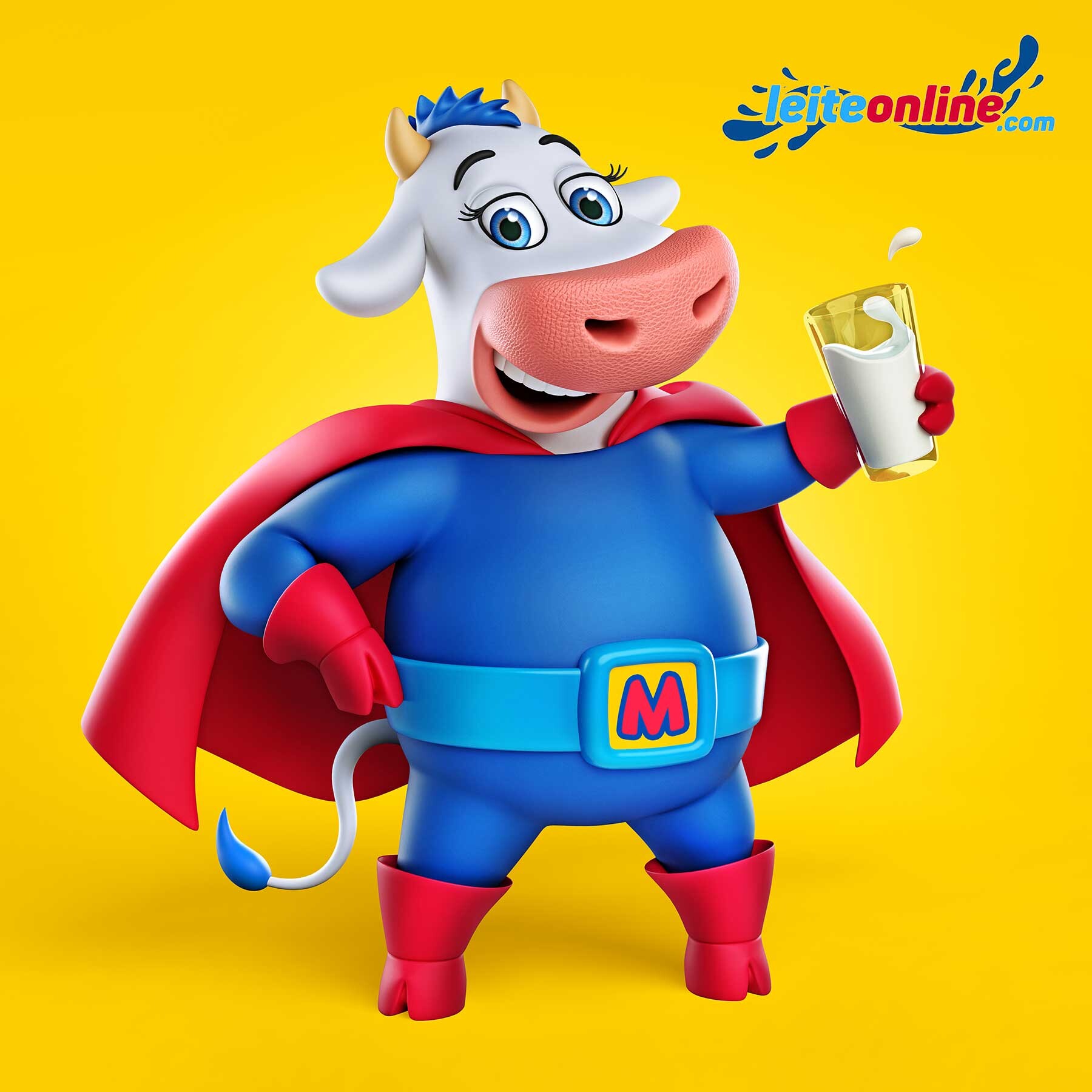 ArtStation - Super Milk - Mascot design