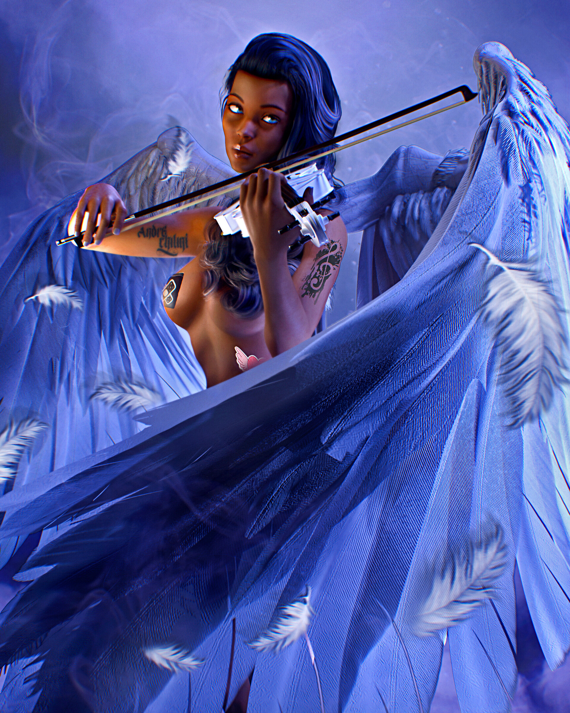 ArtStation - symphony of sorrow caprice 🖤