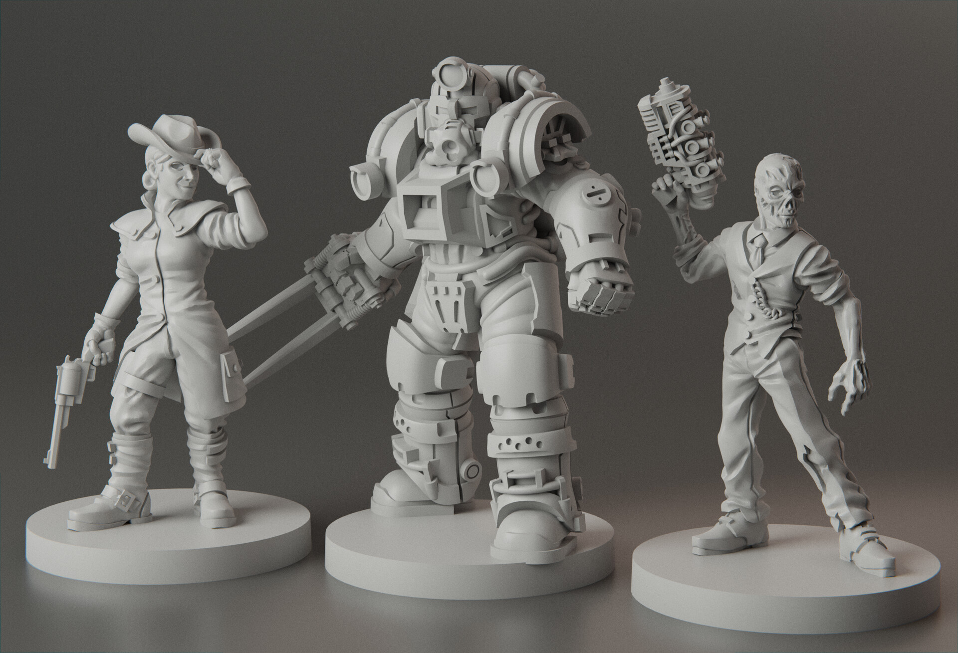 ArtStation - Fallout, New California, Shelter - Miniatures