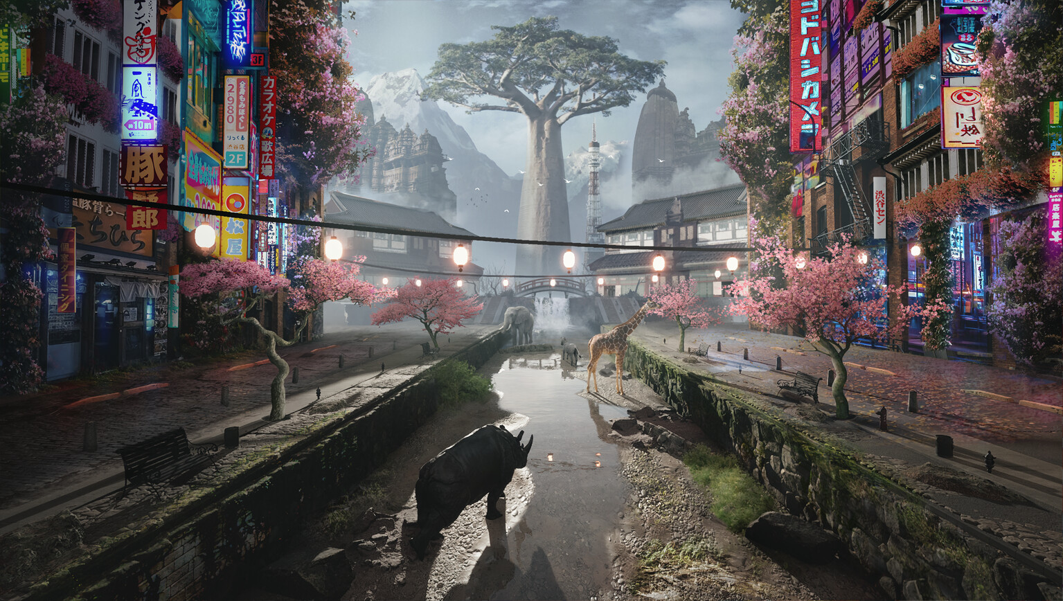 ArtStation - Concept art for a video game