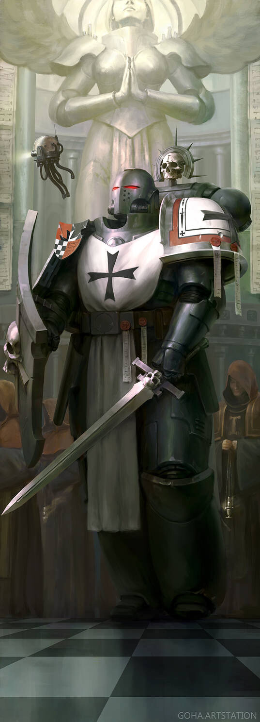 ArtStation - Black templar