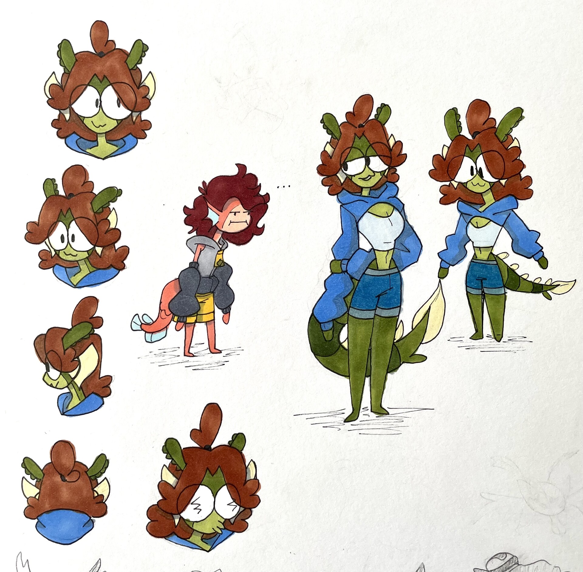 ArtStation - Fishgirl OC