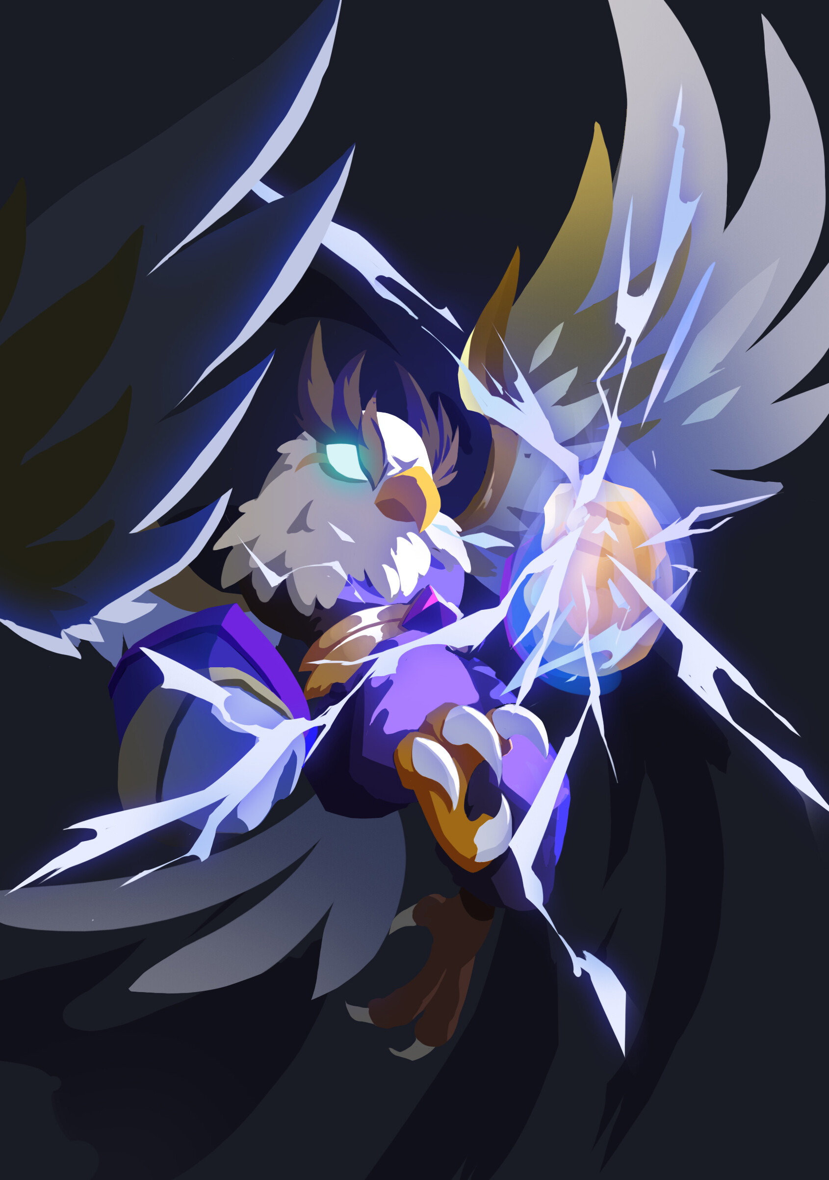 ArtStation - Hero_Illusration_Zeus