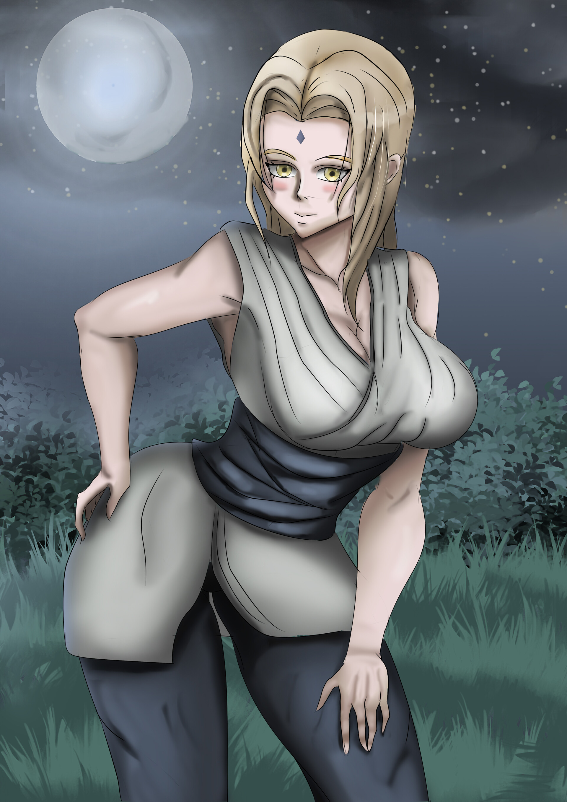 Artstation Tsunade Senju Naruto