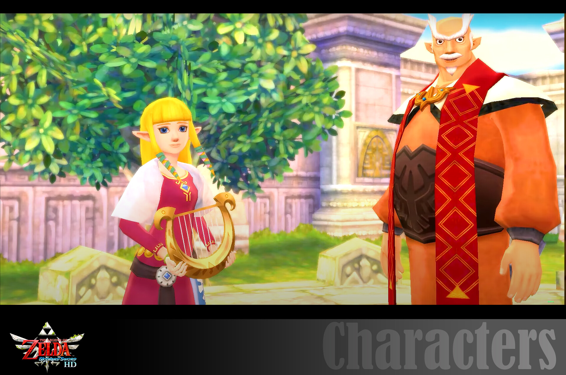 Zelda Skyward Sword Characters