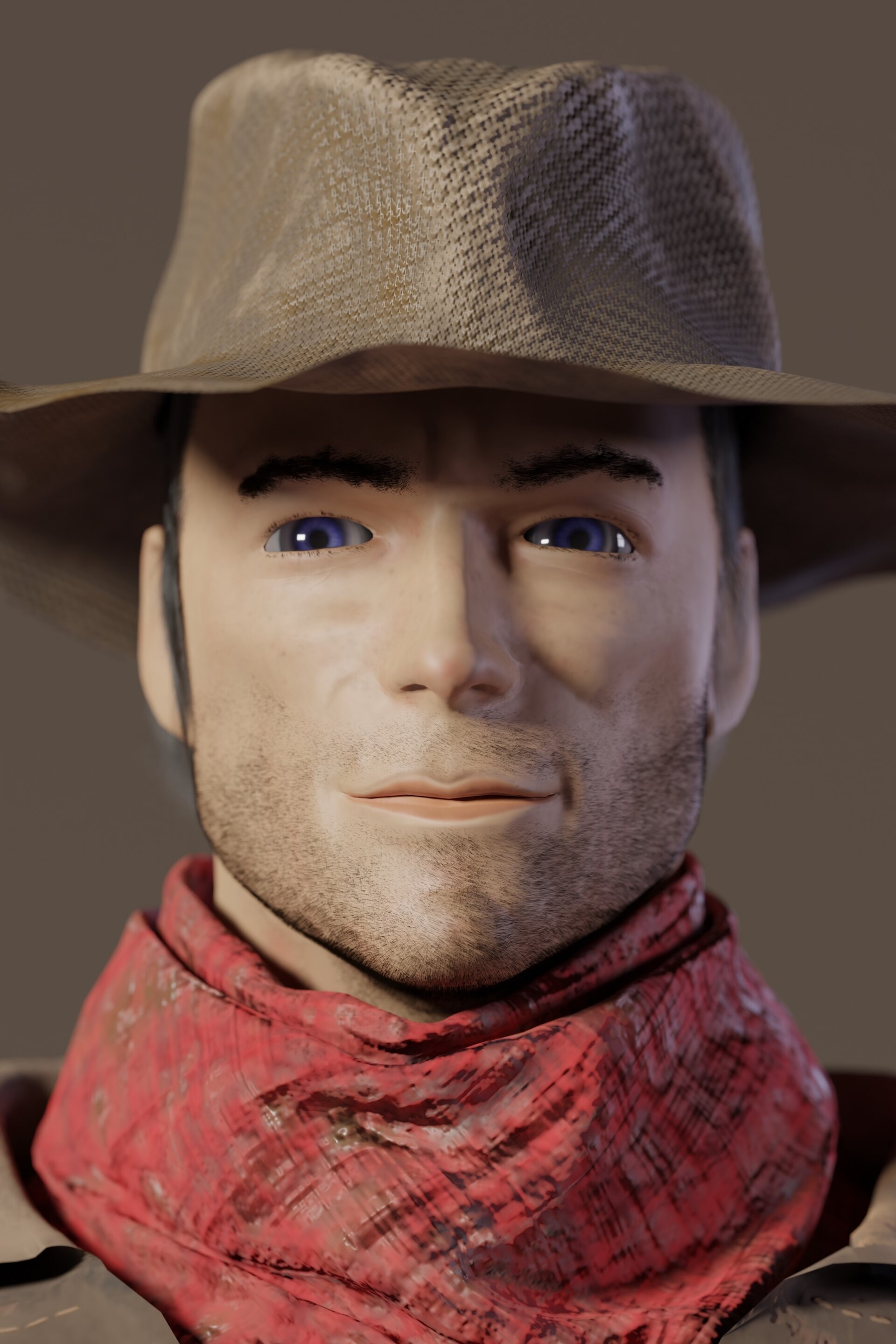 ArtStation - Wild west cowboy