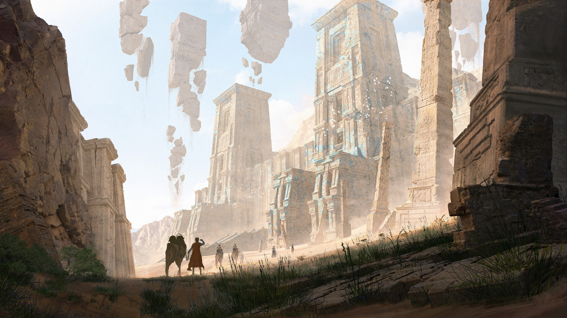 ArtStation - Desert Ruins