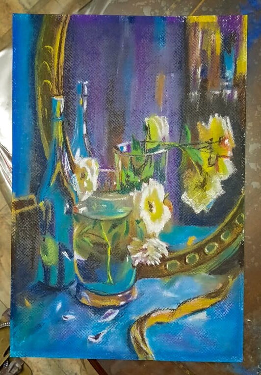 ArtStation - Soft Pastel Still Life