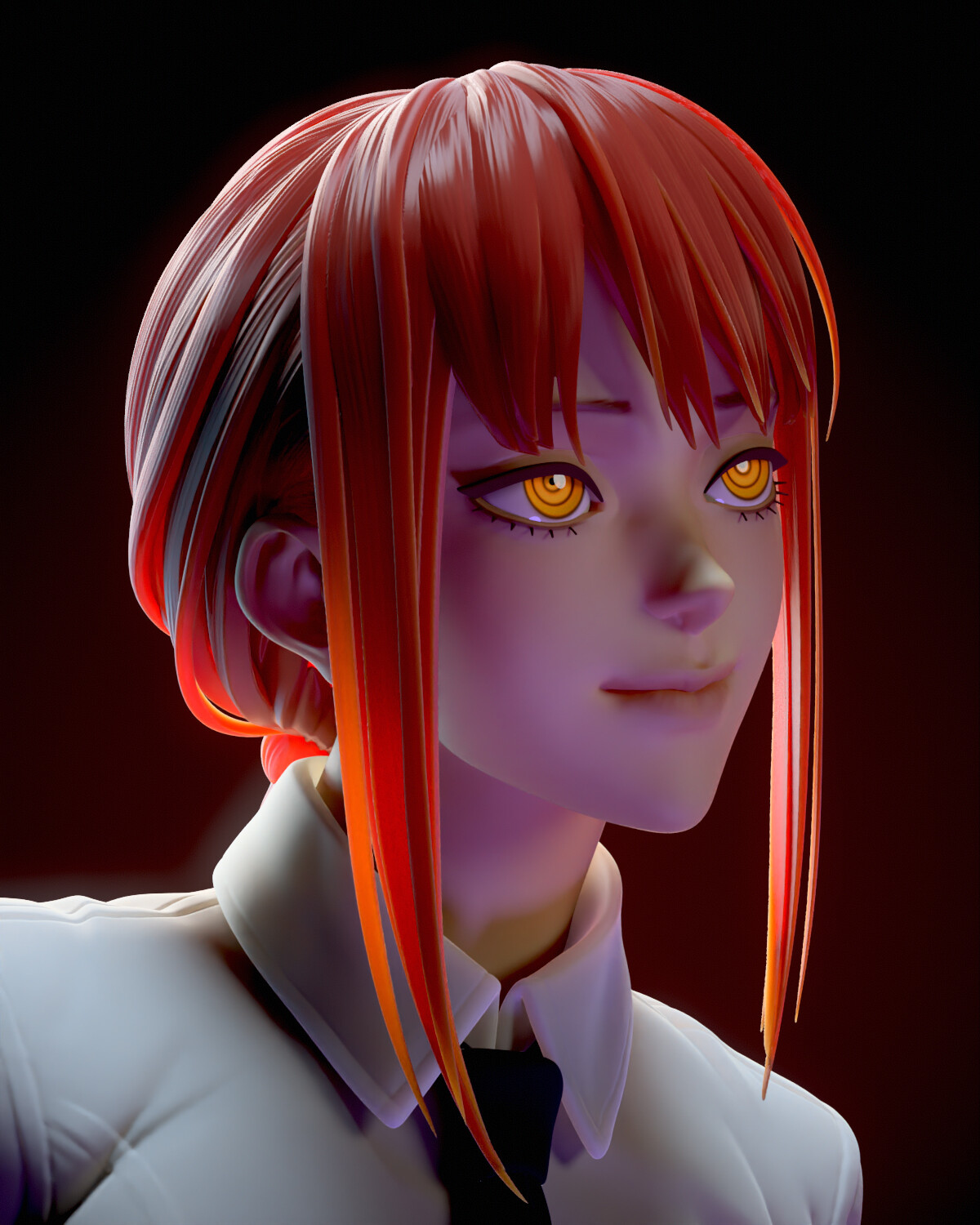 Makima — Chainsaw Man — Fanart by Hunter Mortenson — ProUser.Me