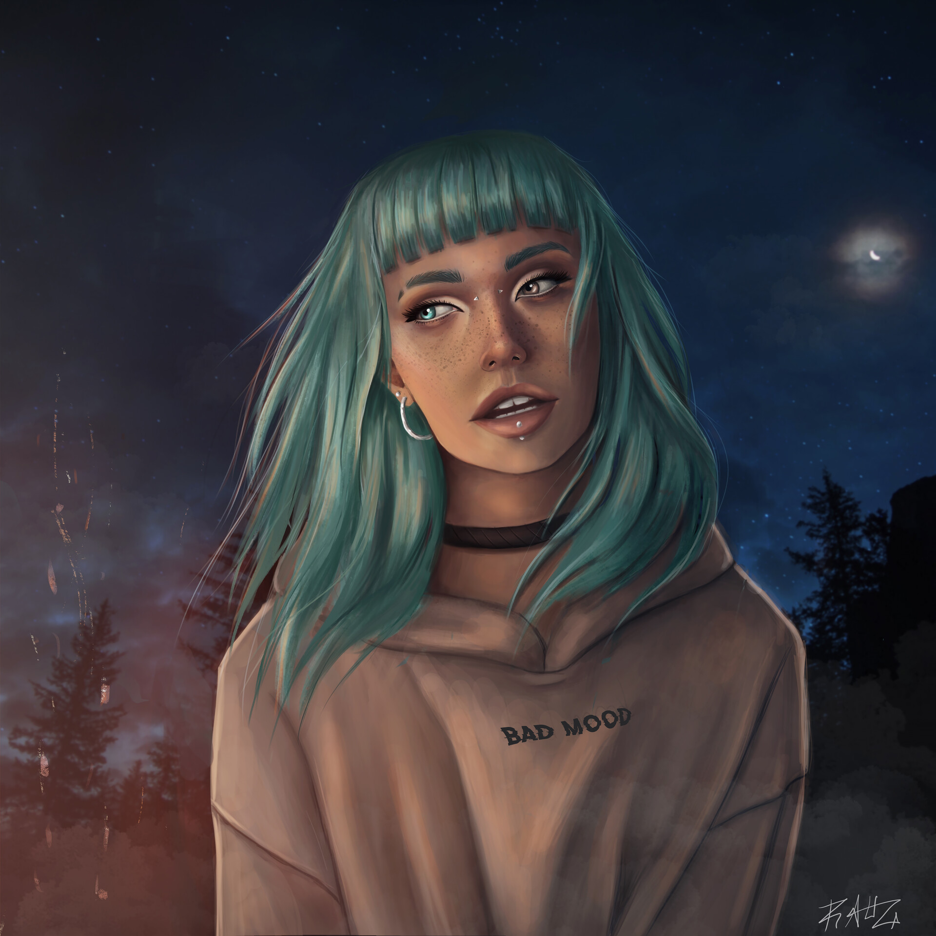 ArtStation - Nah portrait