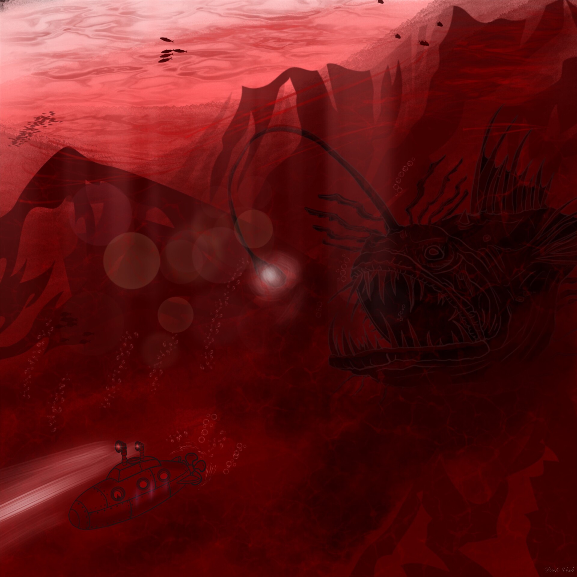 ArtStation - Landscape #3 Sea Of Blood