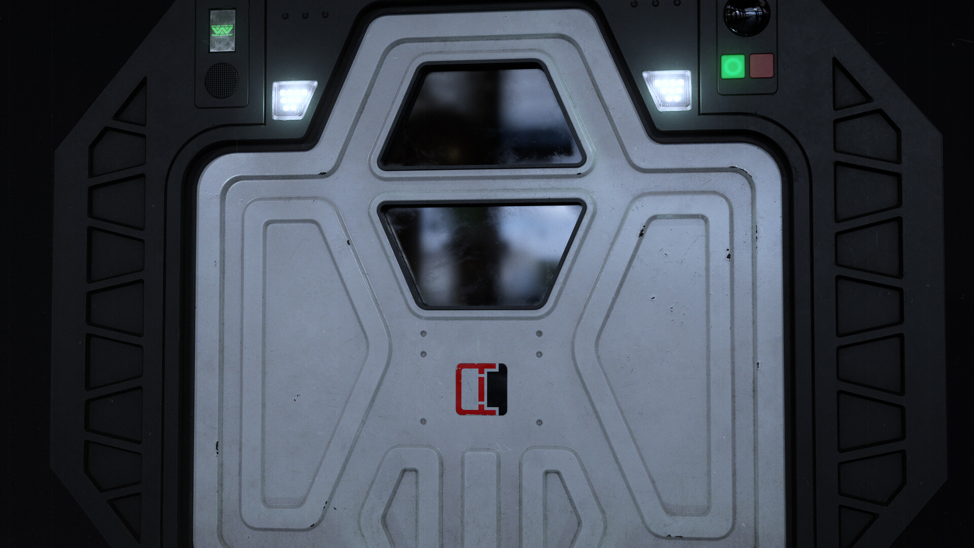 Sean Ian Runnels - Props for Gameplay | Sci-fi Door