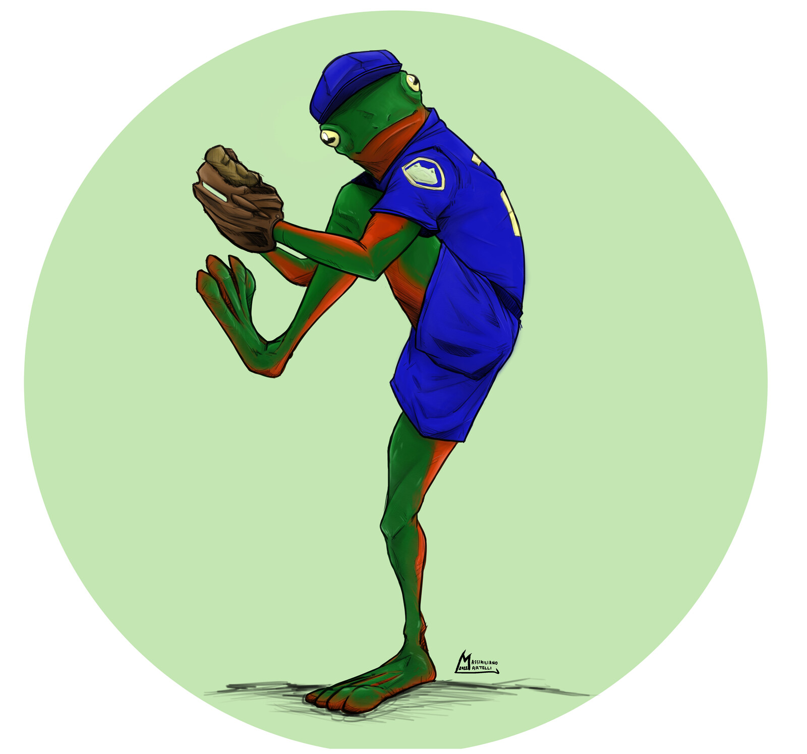 Massimiliano Martelli - Baseball frog (CDC April 2022)