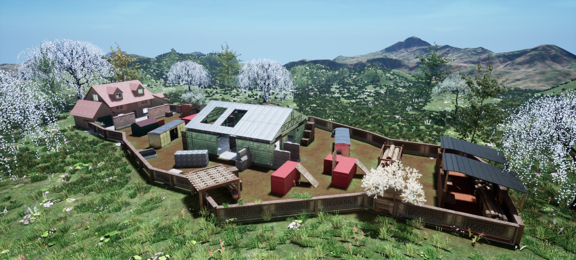 ArtStation - PUBG TDM MAP LEVEL DESIGNED IN UNREAL ENGINE 5