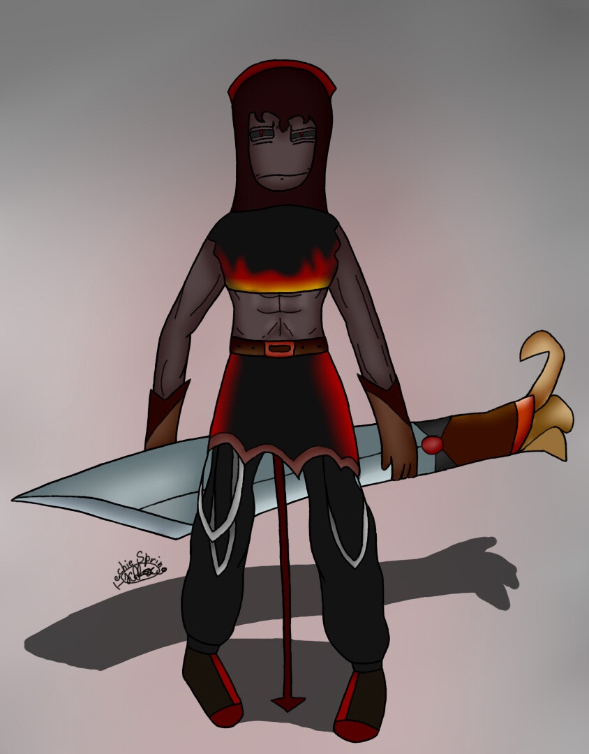 ArtStation - Dark executioner