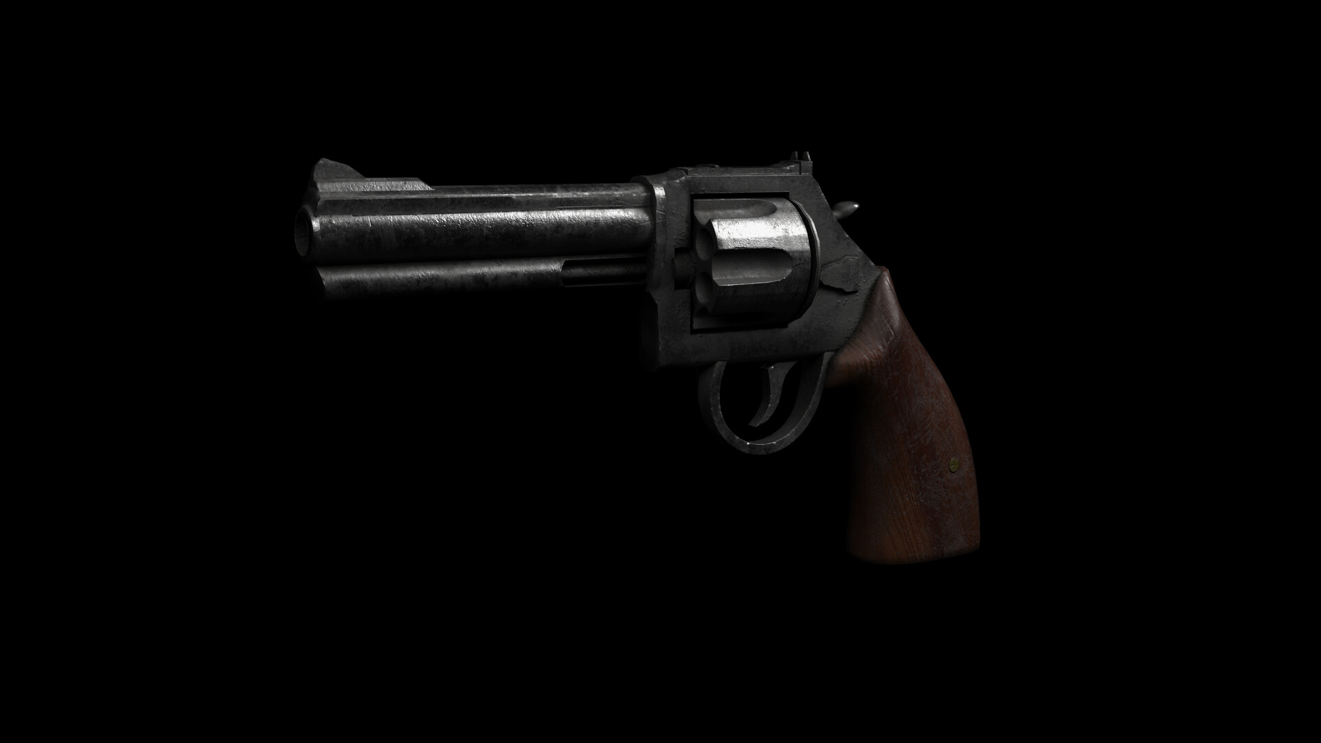 ArtStation - Old Cowboy Revolver