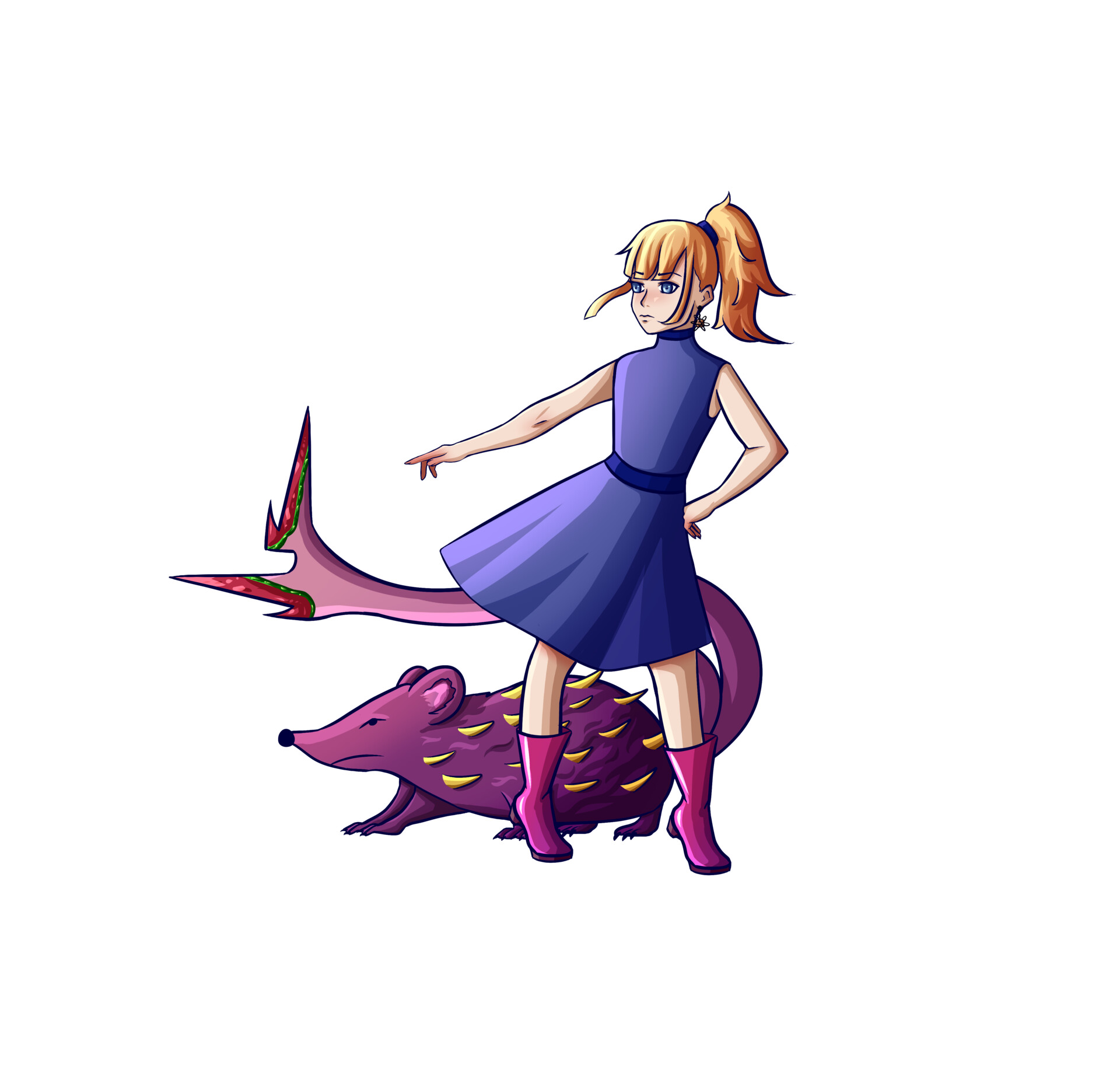 ArtStation - M Rat //Main character