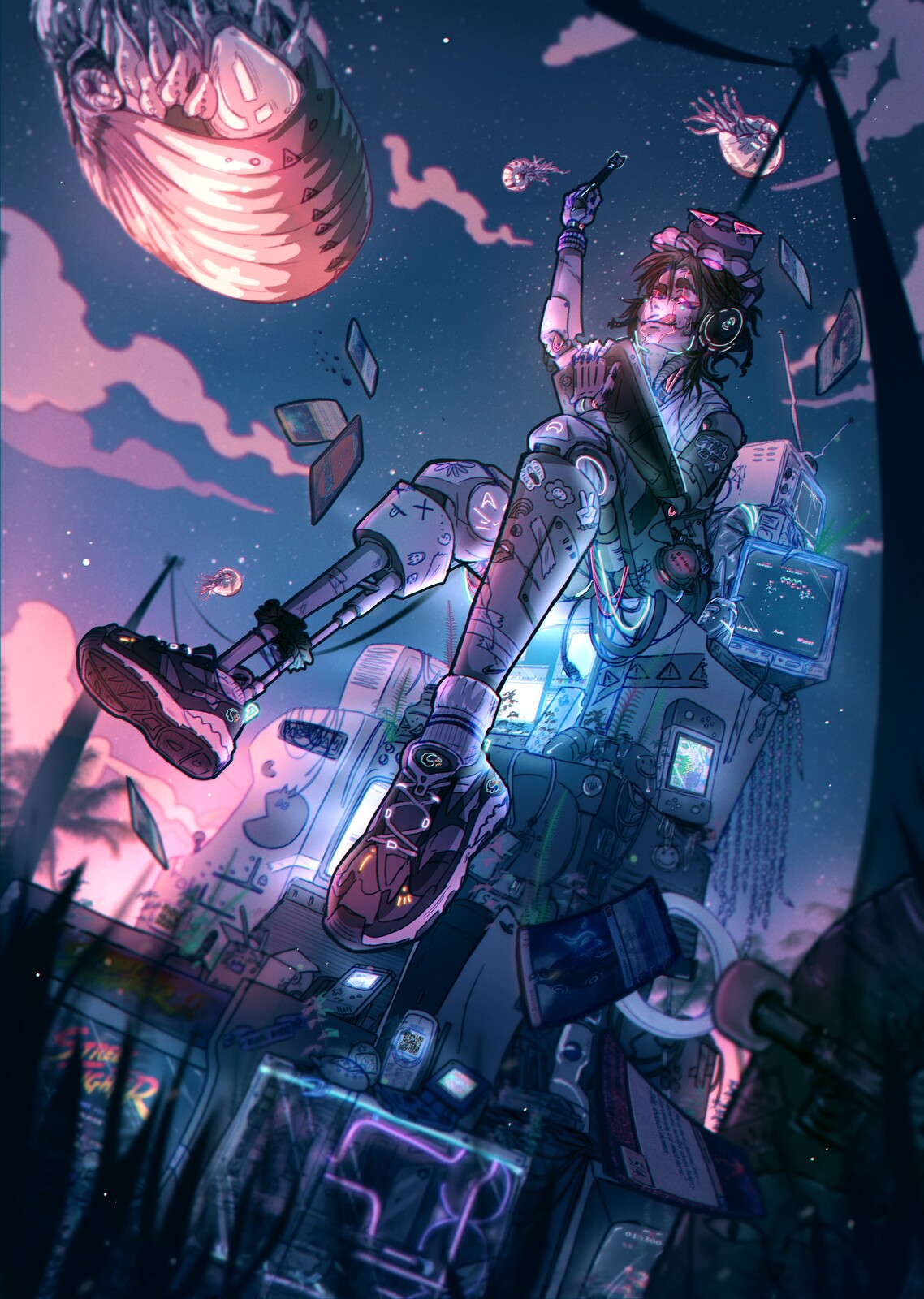 Cyber thing (june 2021) by Giada Di Stefano : r/Cyberpunk
