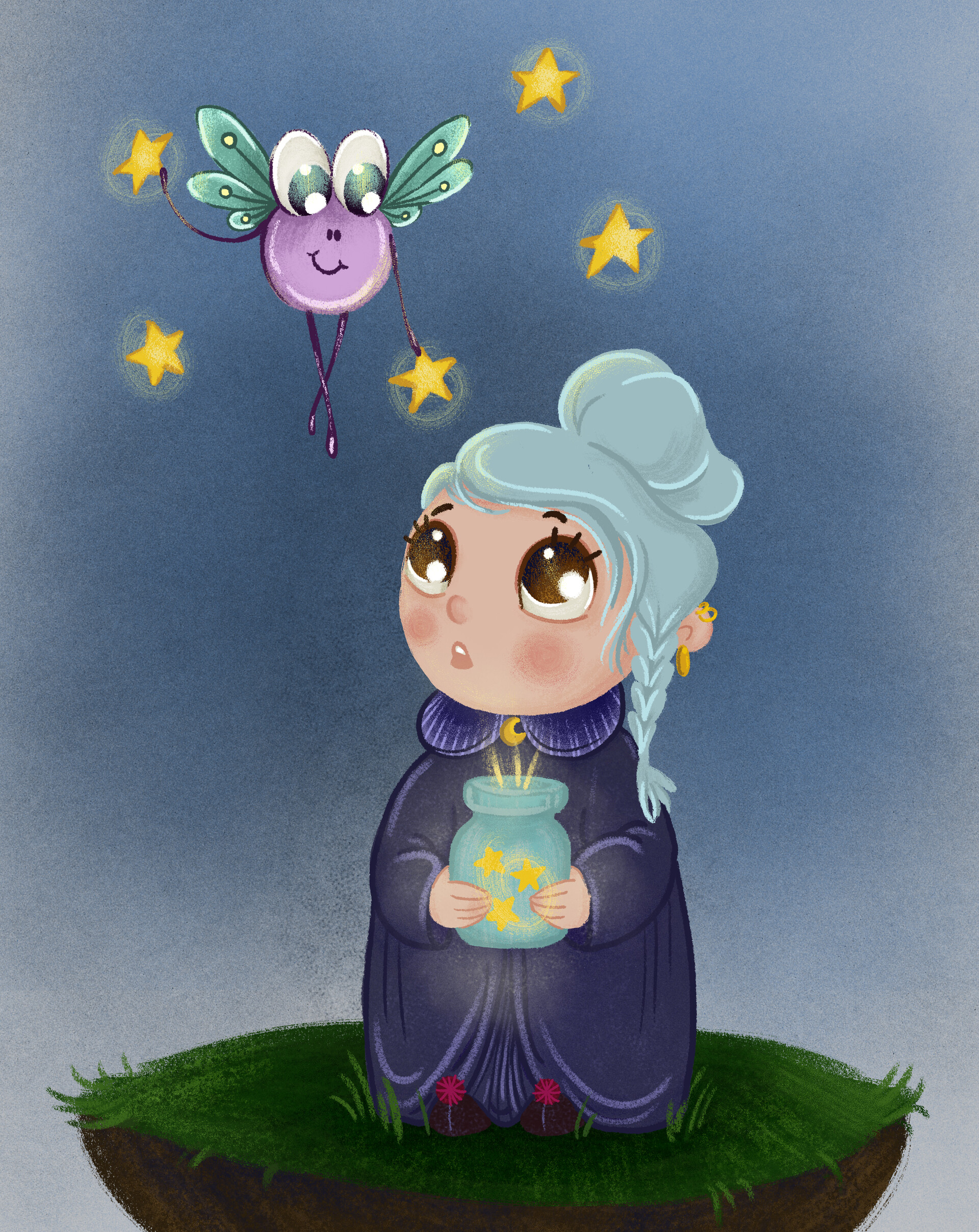 ArtStation - Collecting stars.