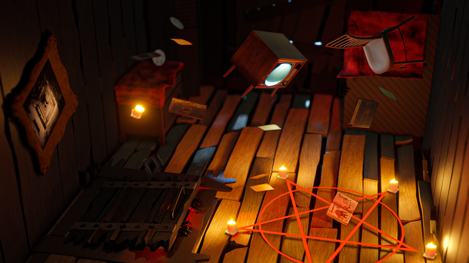 ArtStation - Scared Room