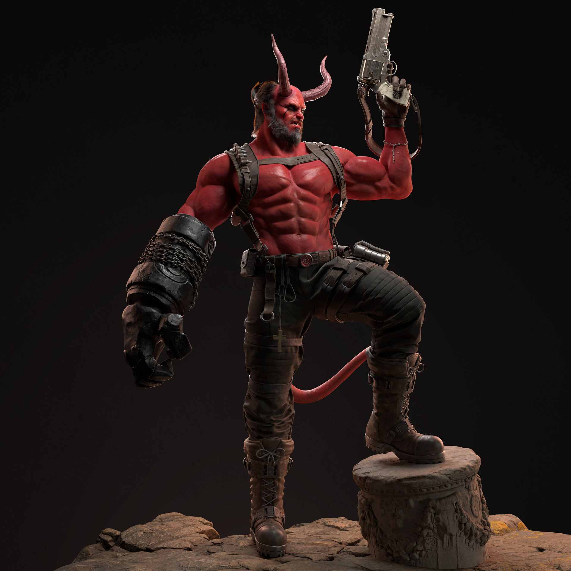 ArtStation - Hellboy