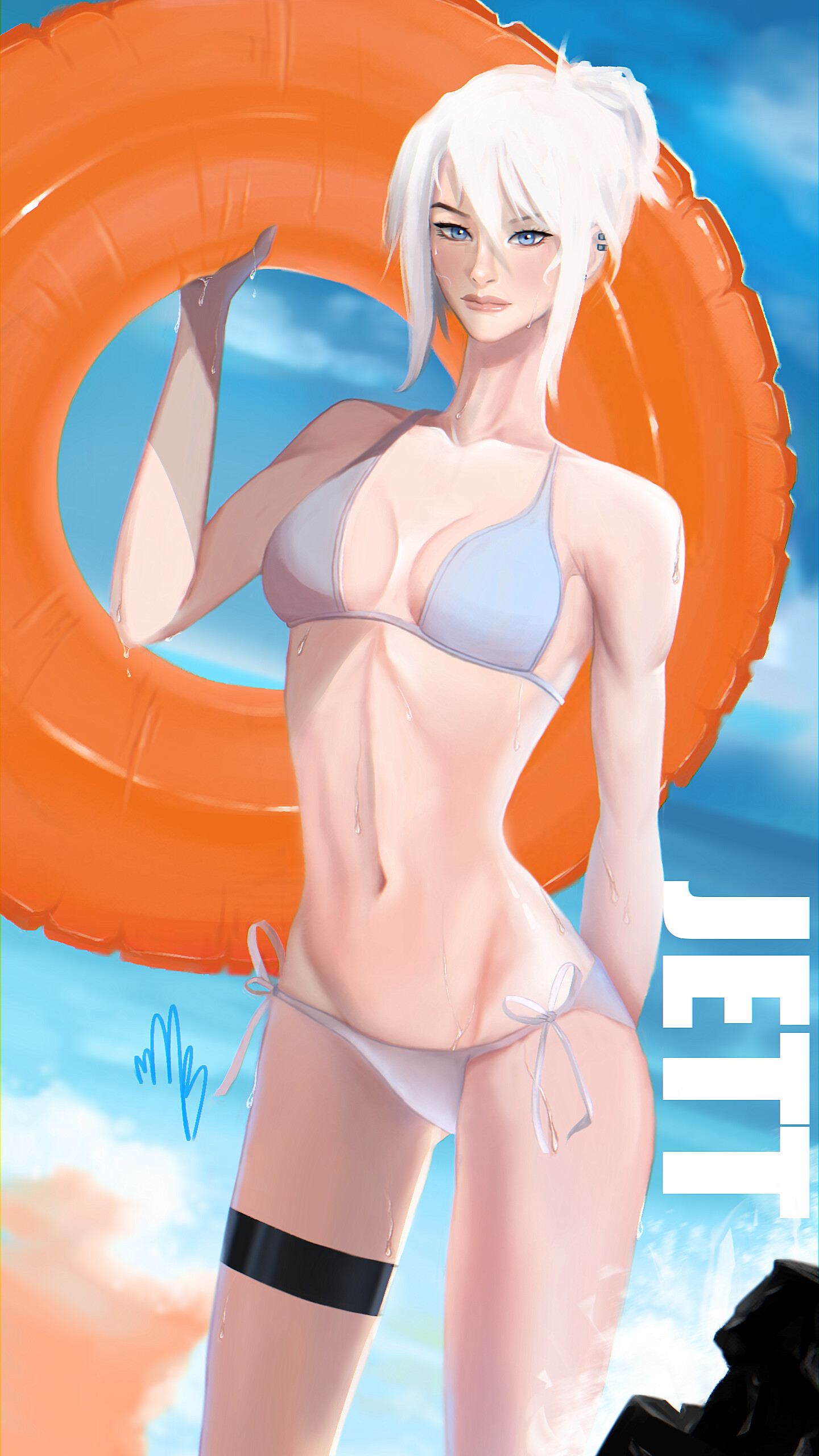 Rachel Lee - Valorant Jett Beach Day