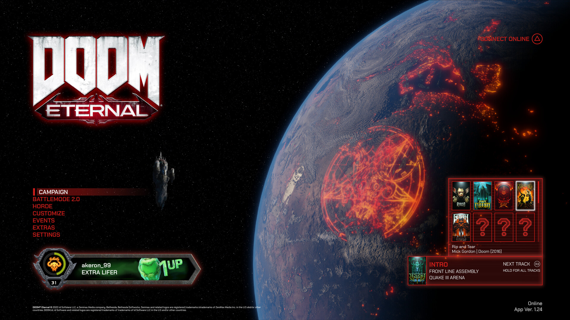 Jonathan Malek - Redesign Exercise - Doom Eternal UI