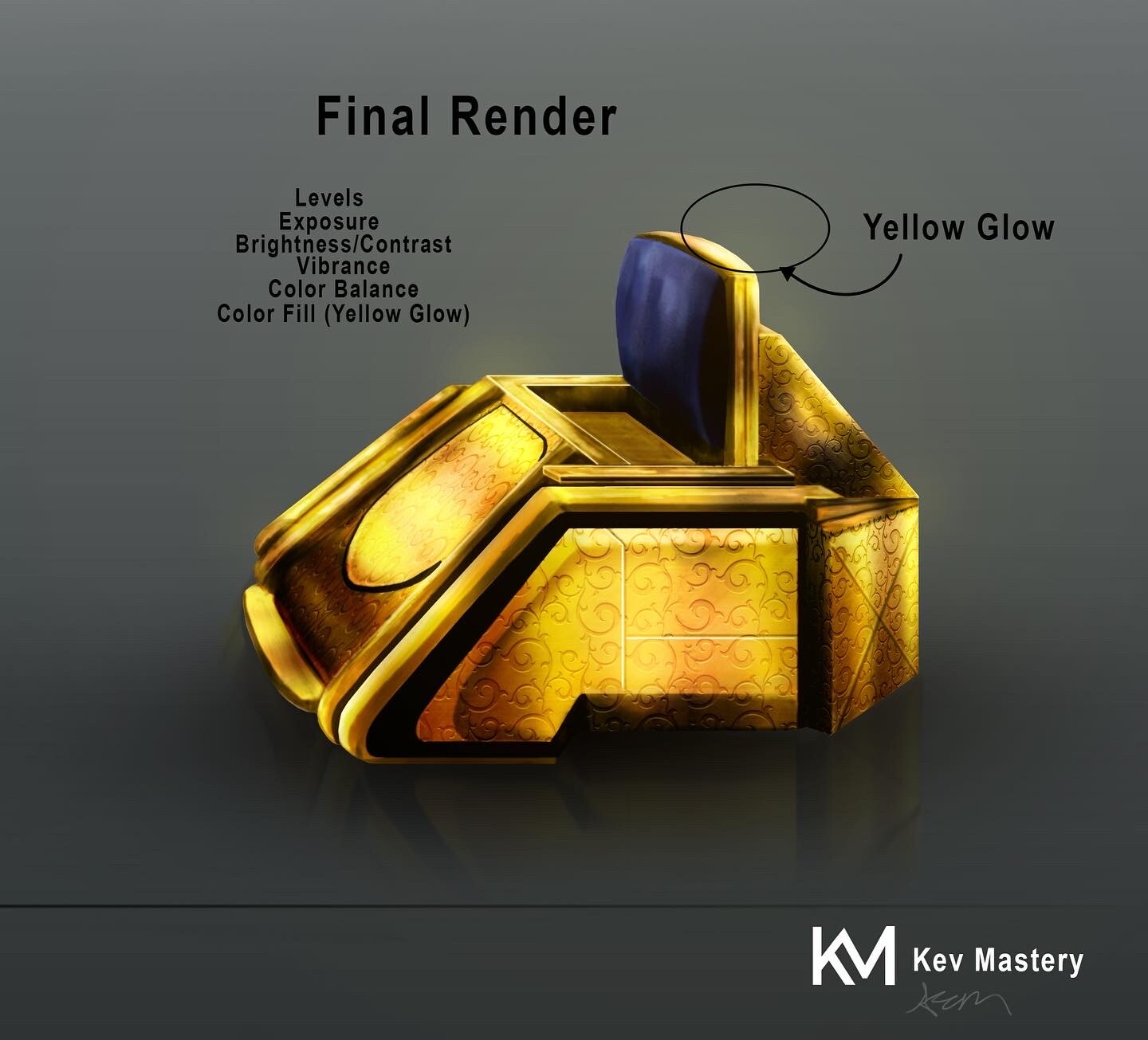 Kev Mastery - Professor X Hover Chair Concept