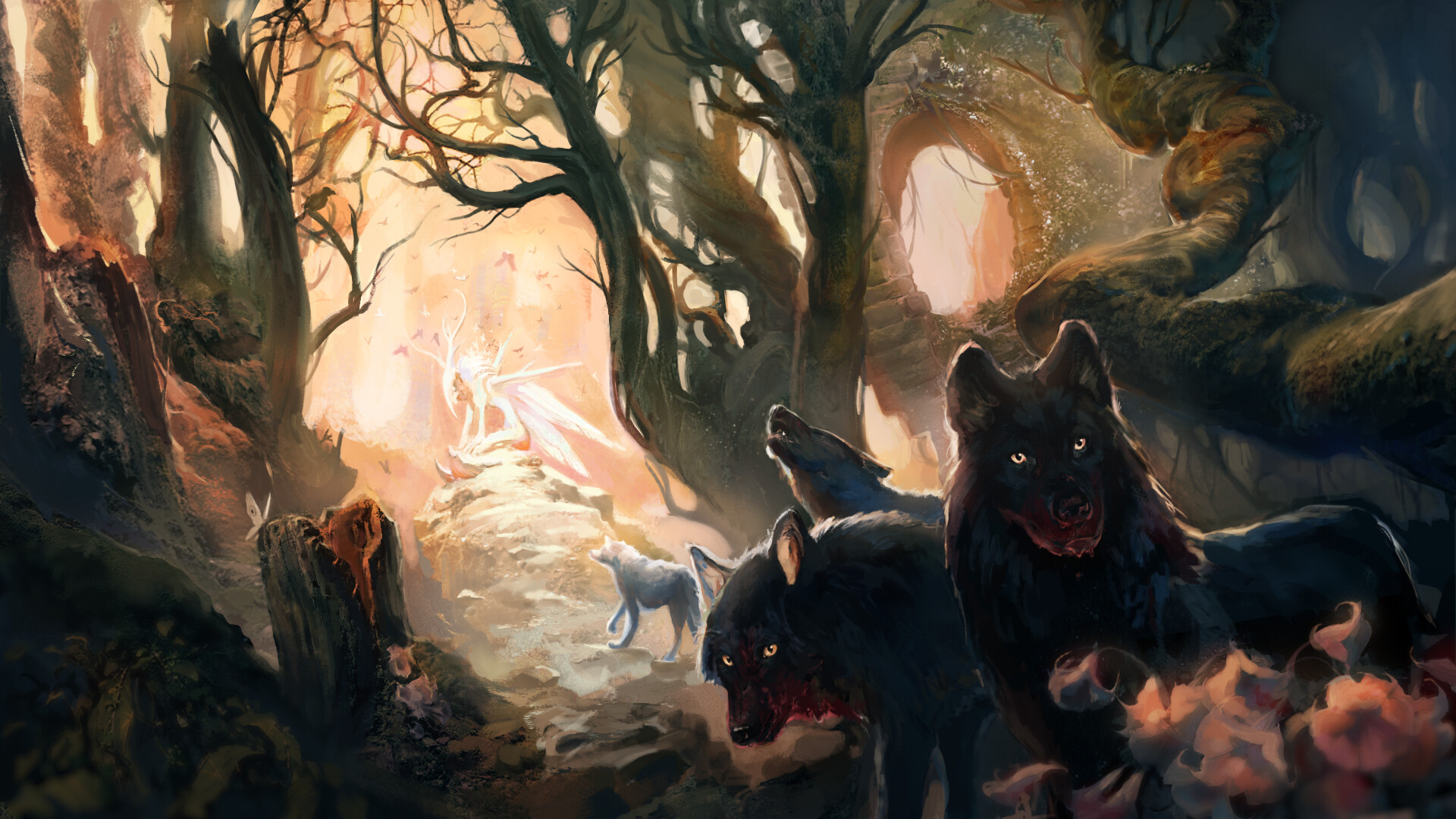 ArtStation - Feywild Forest