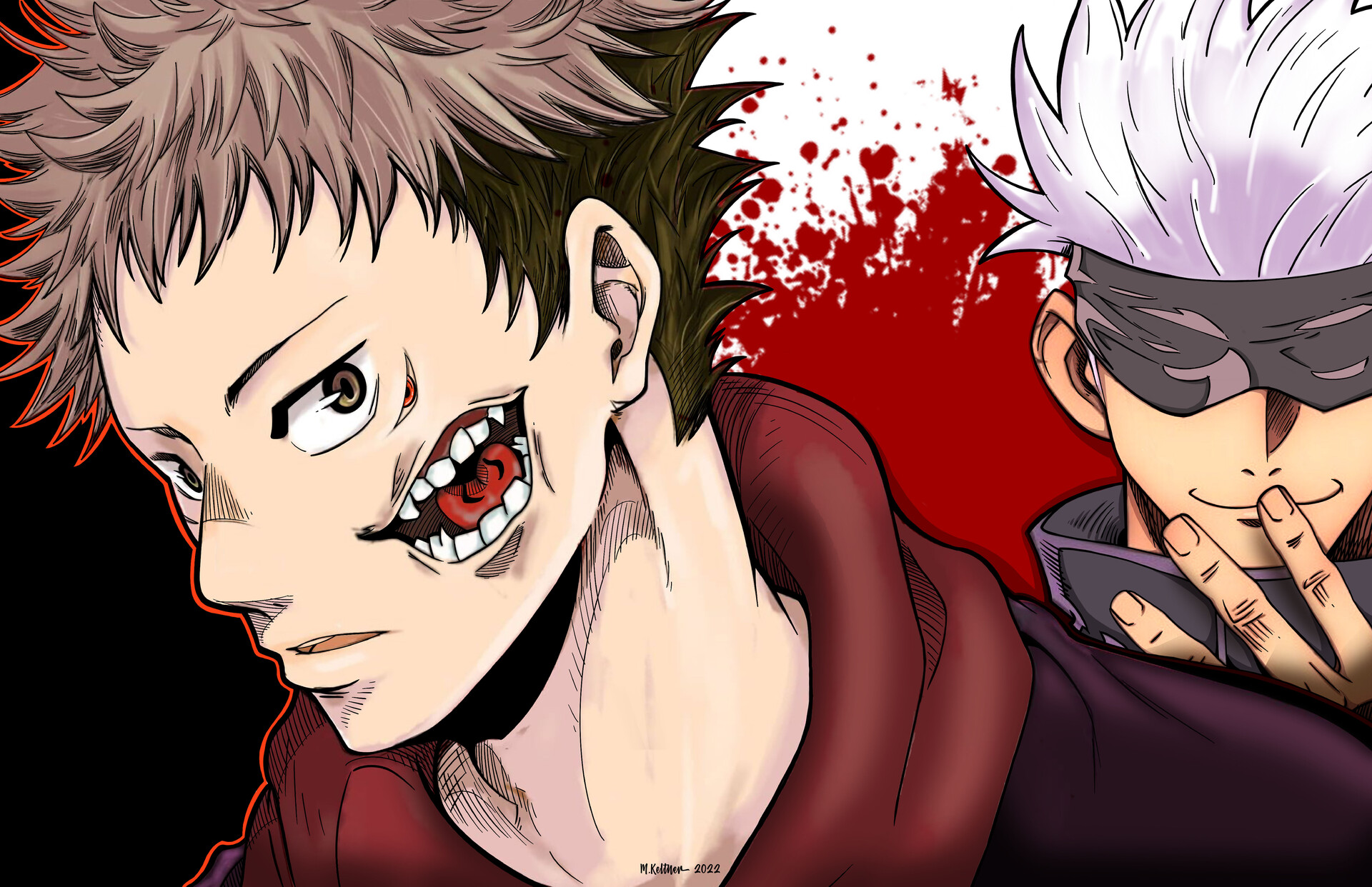 ArtStation - Itadori - Jujutsu Kaisen