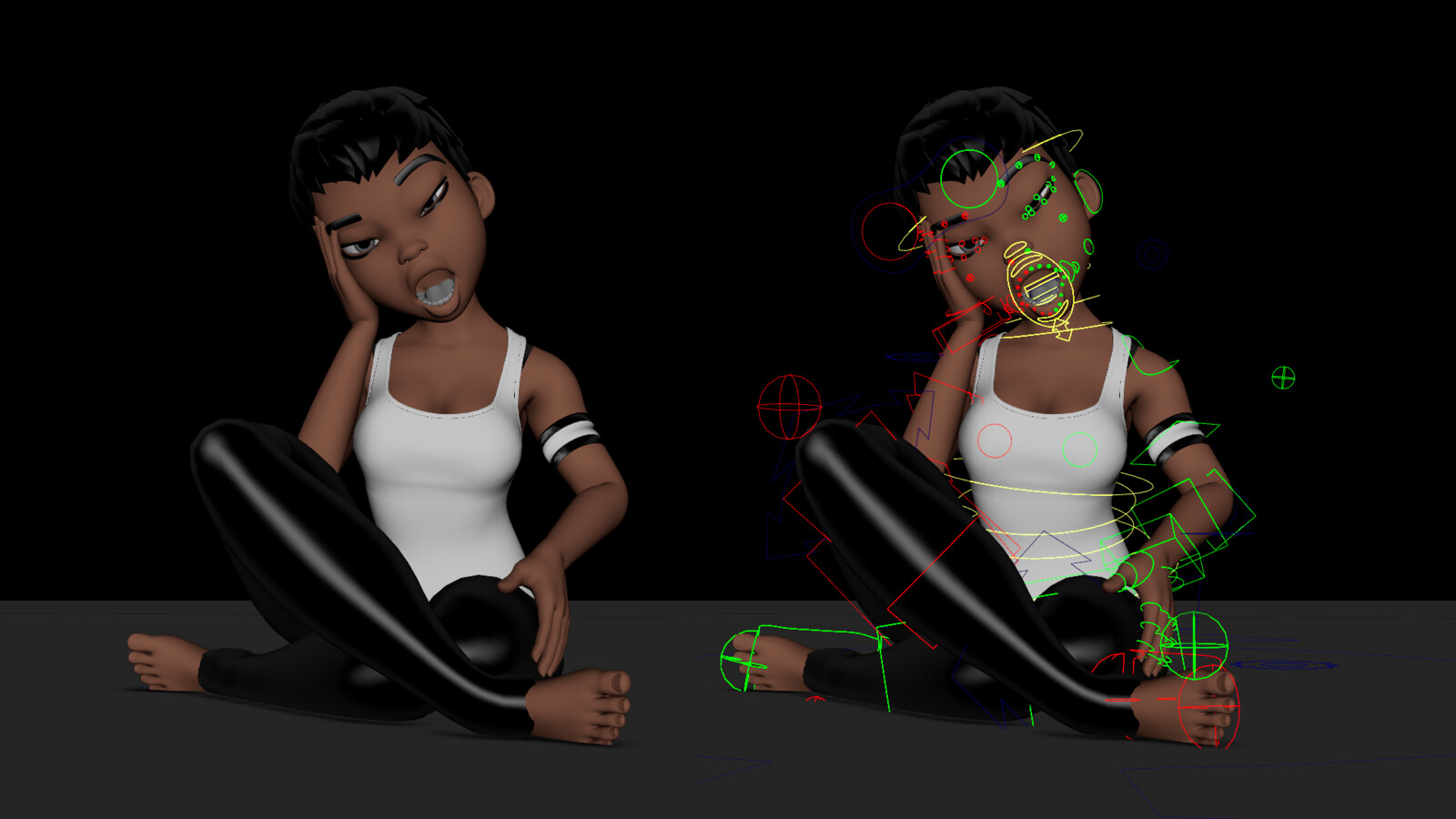 Philippe Ratté - Roller Derby girl rig