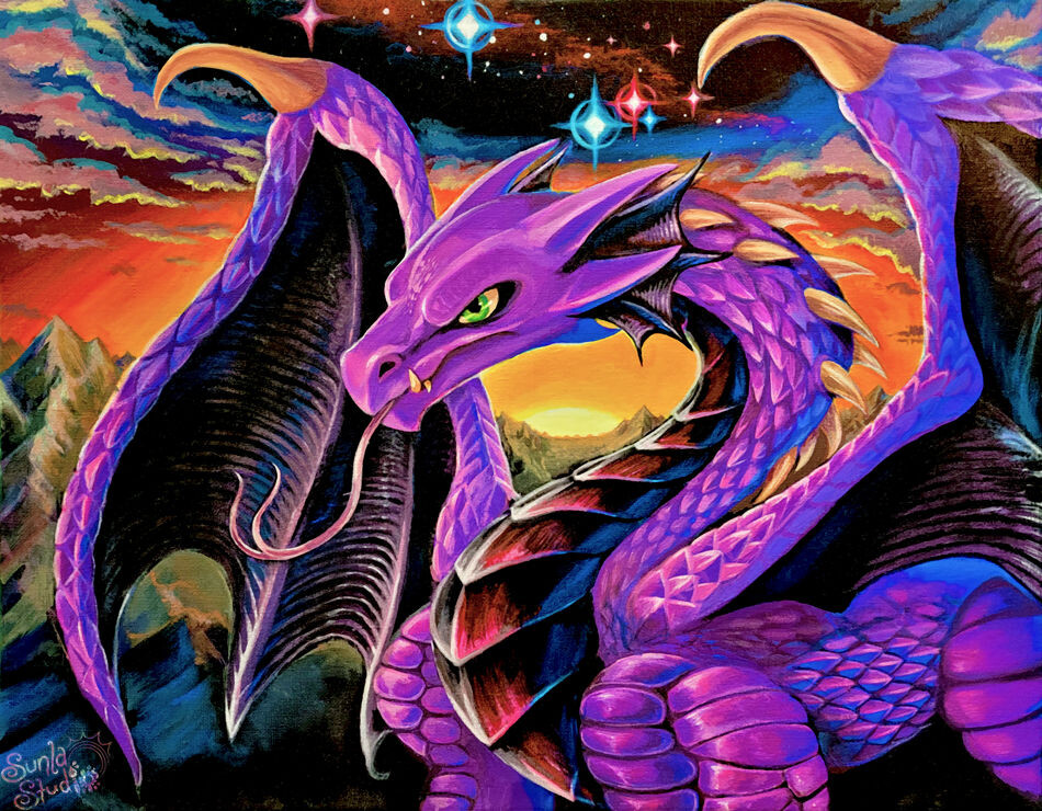 ArtStation - Dragon of Twilight