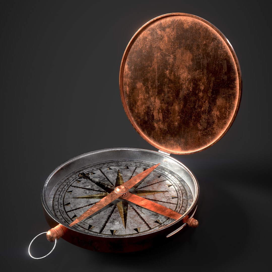 ArtStation - Vintage Compass