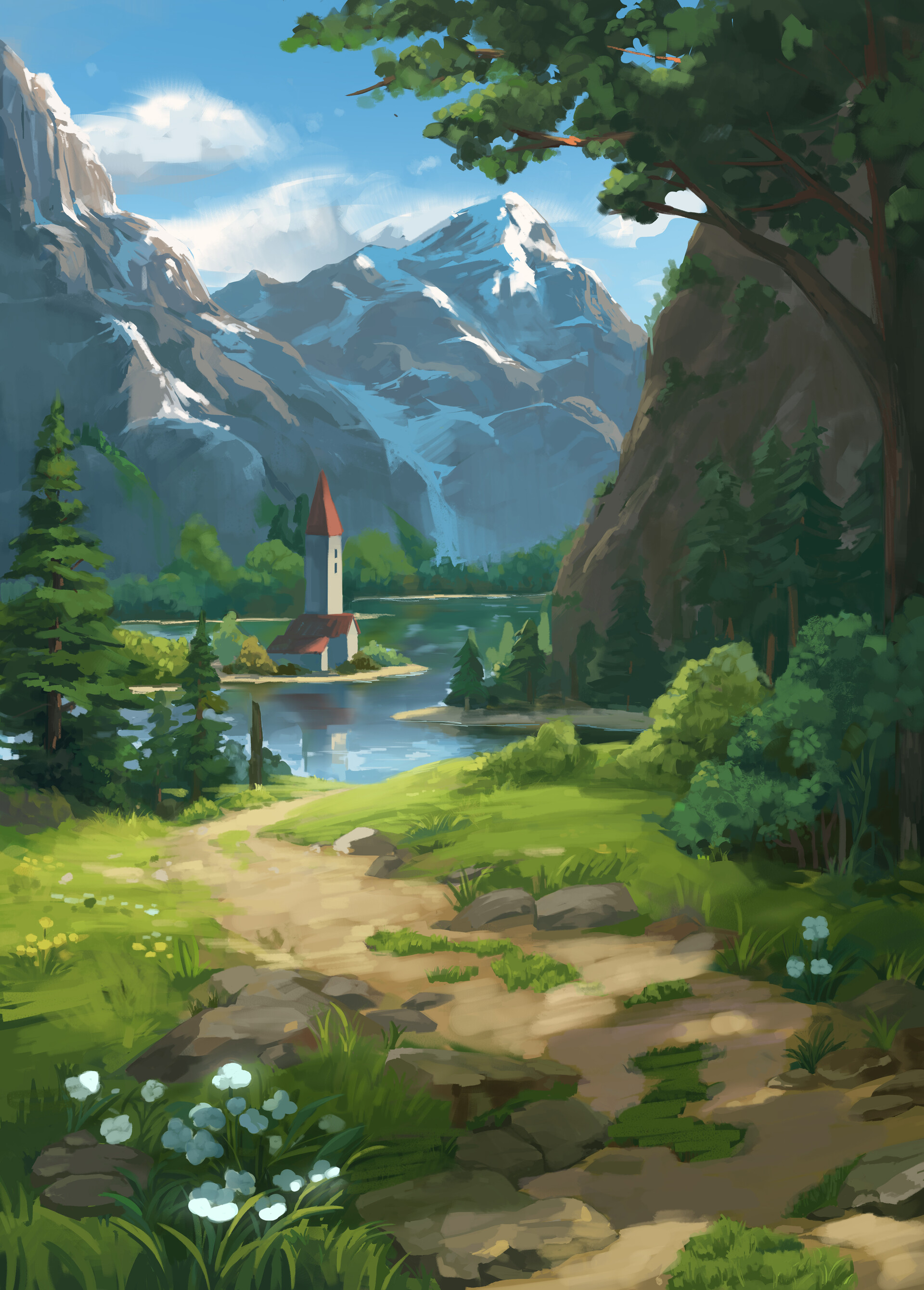 ArtStation - practice Environment 2