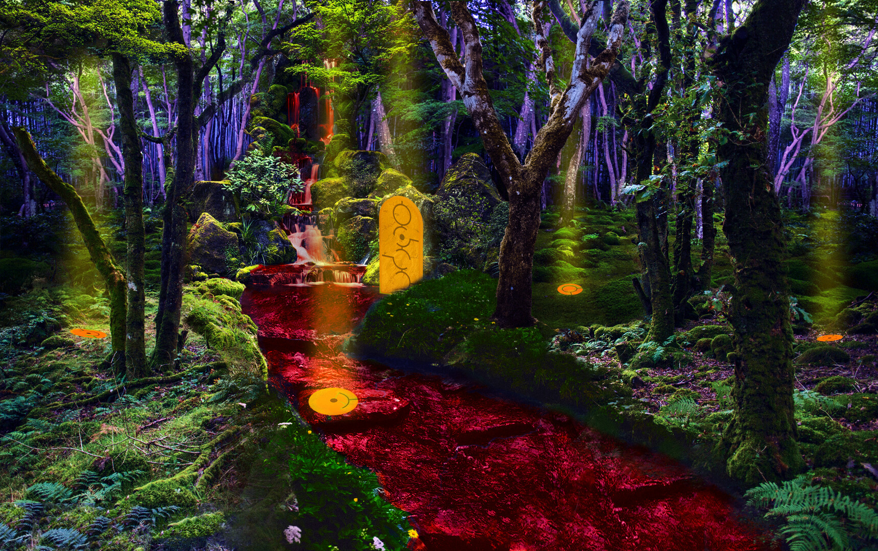 ArtStation - Alien world worship site