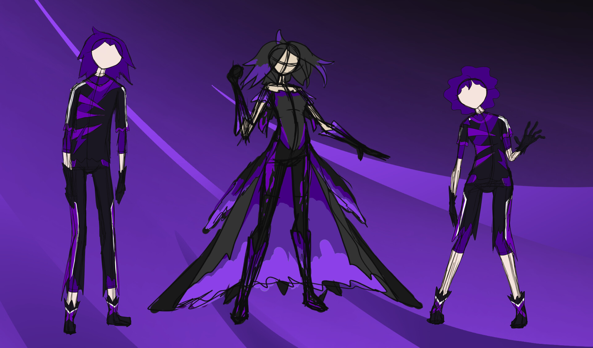 Daniel Boyle - Pokémon Fan Concept - Spirit and Spectre Team Epitaph