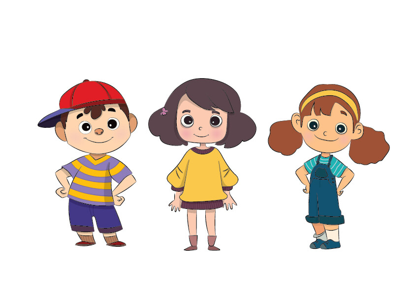 ArtStation - Character illustration for a children book (4-5 yrs)