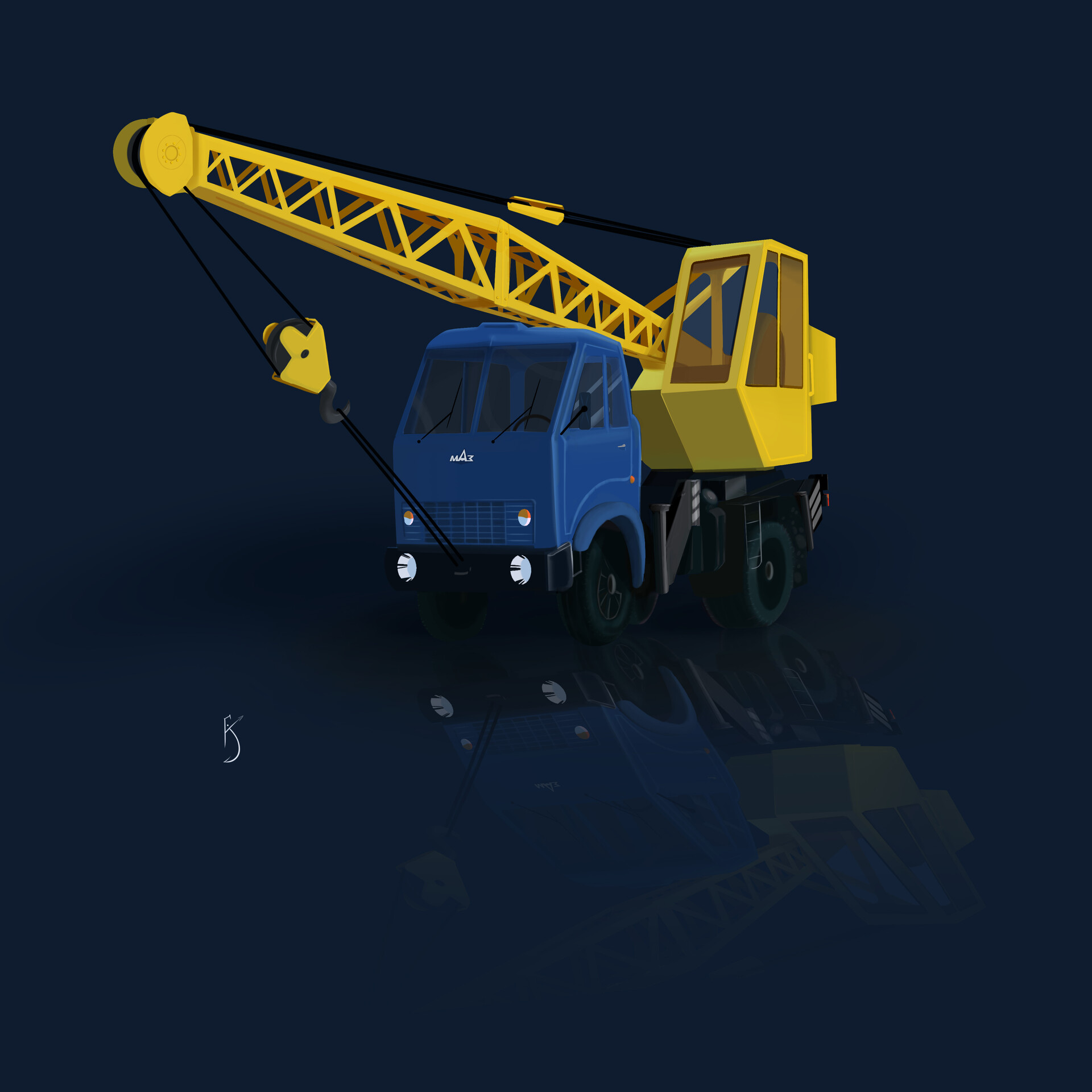 ArtStation - Crane