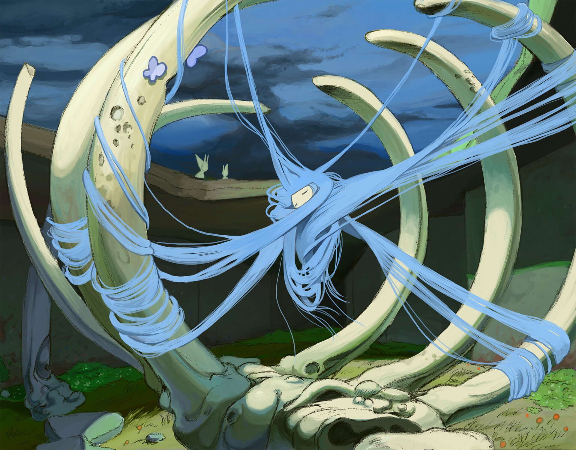 ArtStation - I can't stop floating