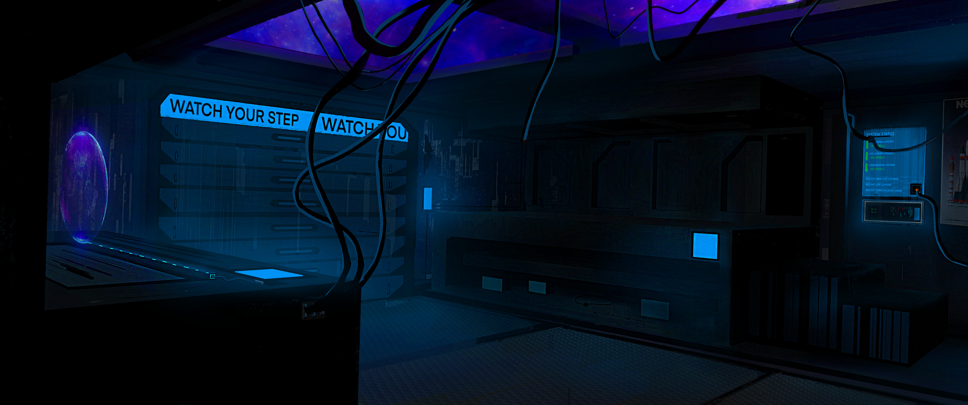 TUI ("two-ee") - Space shuttle Interior