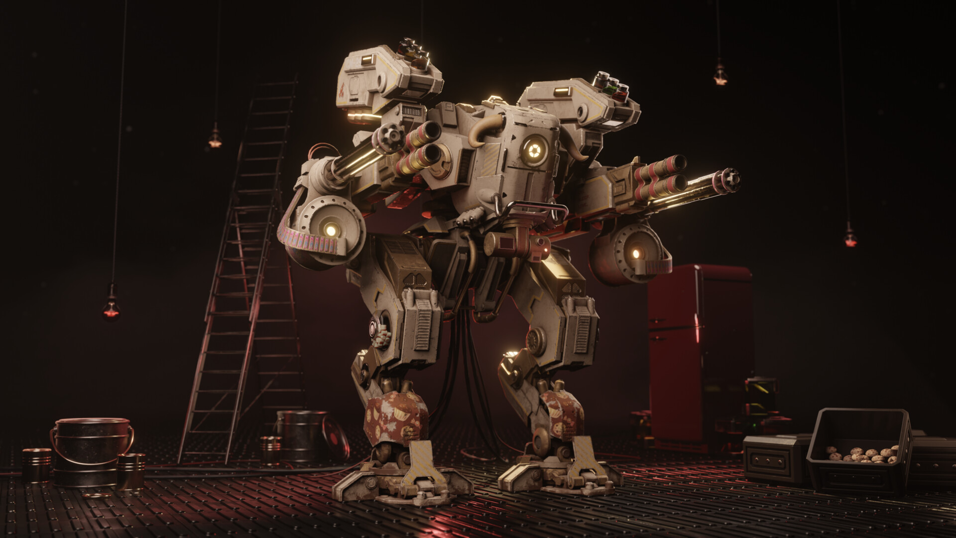 ArtStation - Cookie Mech