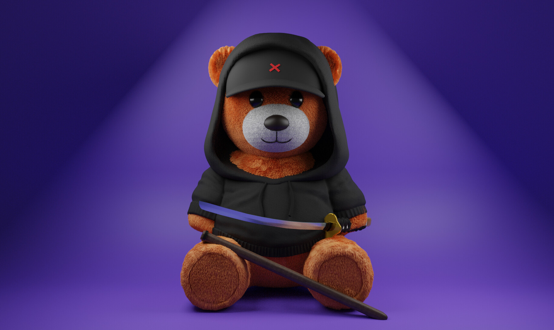 ArtStation - Samurai Bear