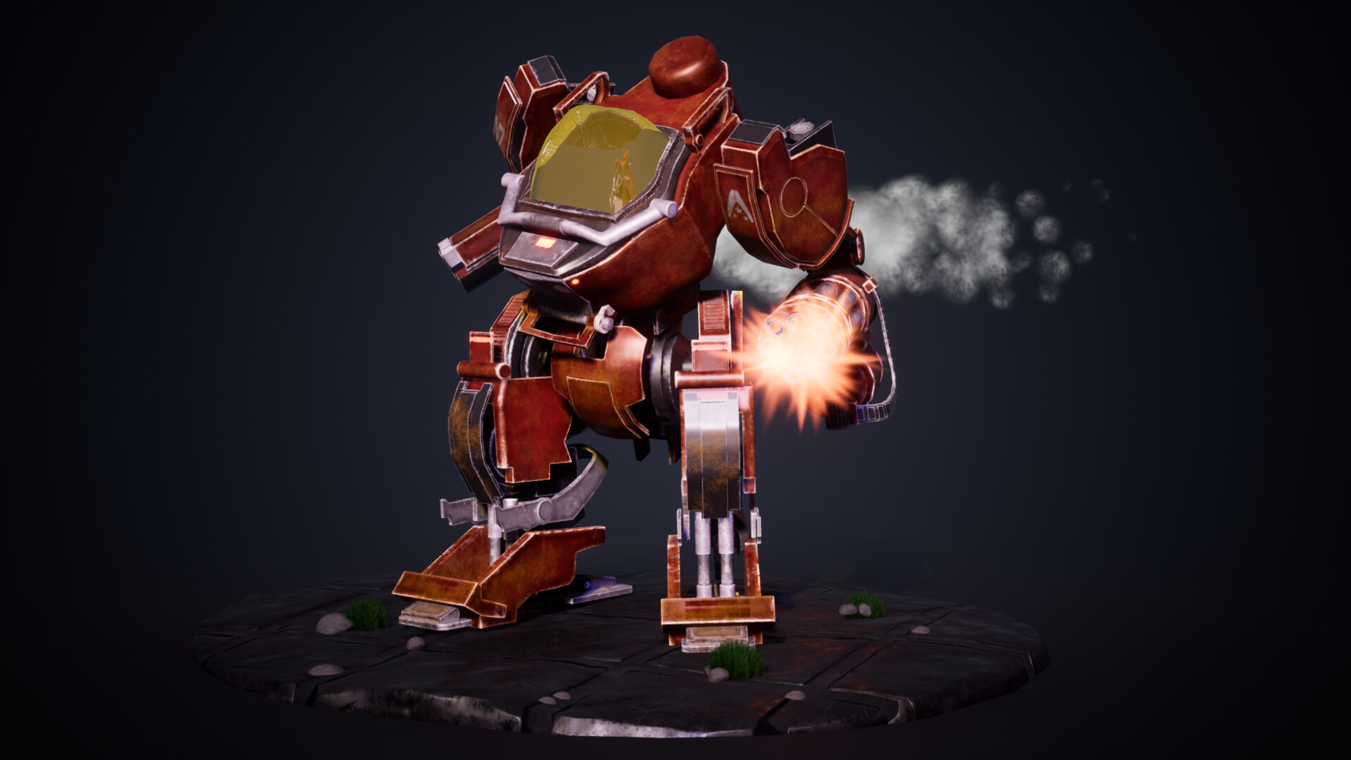 ArtStation - Mass Effect Fanart: Atlas Mech