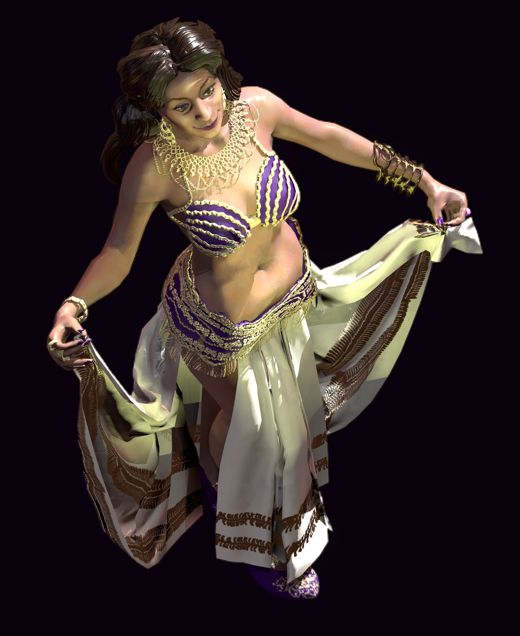 Daria Antsiferova - Belly dancer